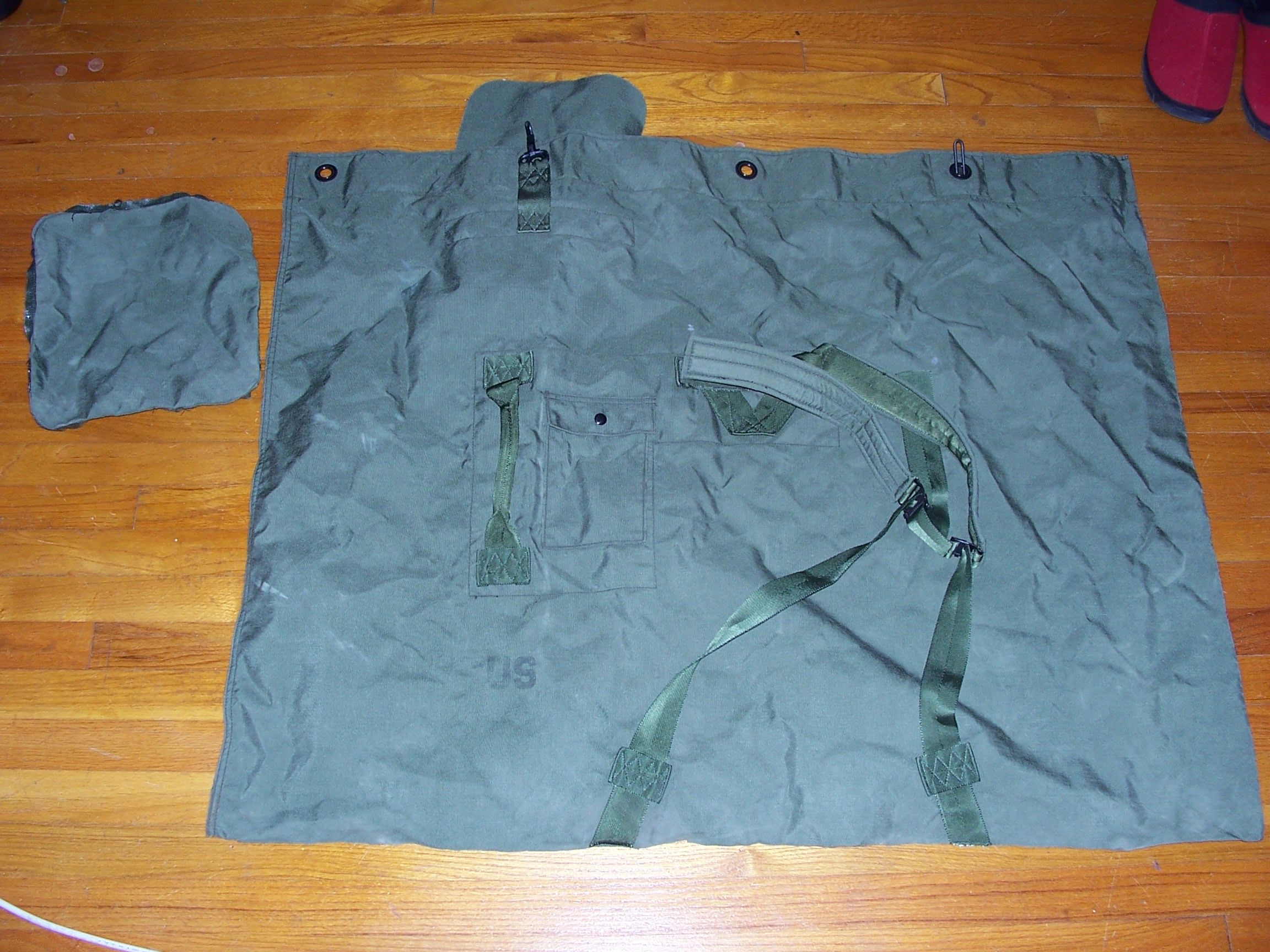 How to Make a Pretty Nice Lined Gun Case From an Old Army Dufflebag and ...