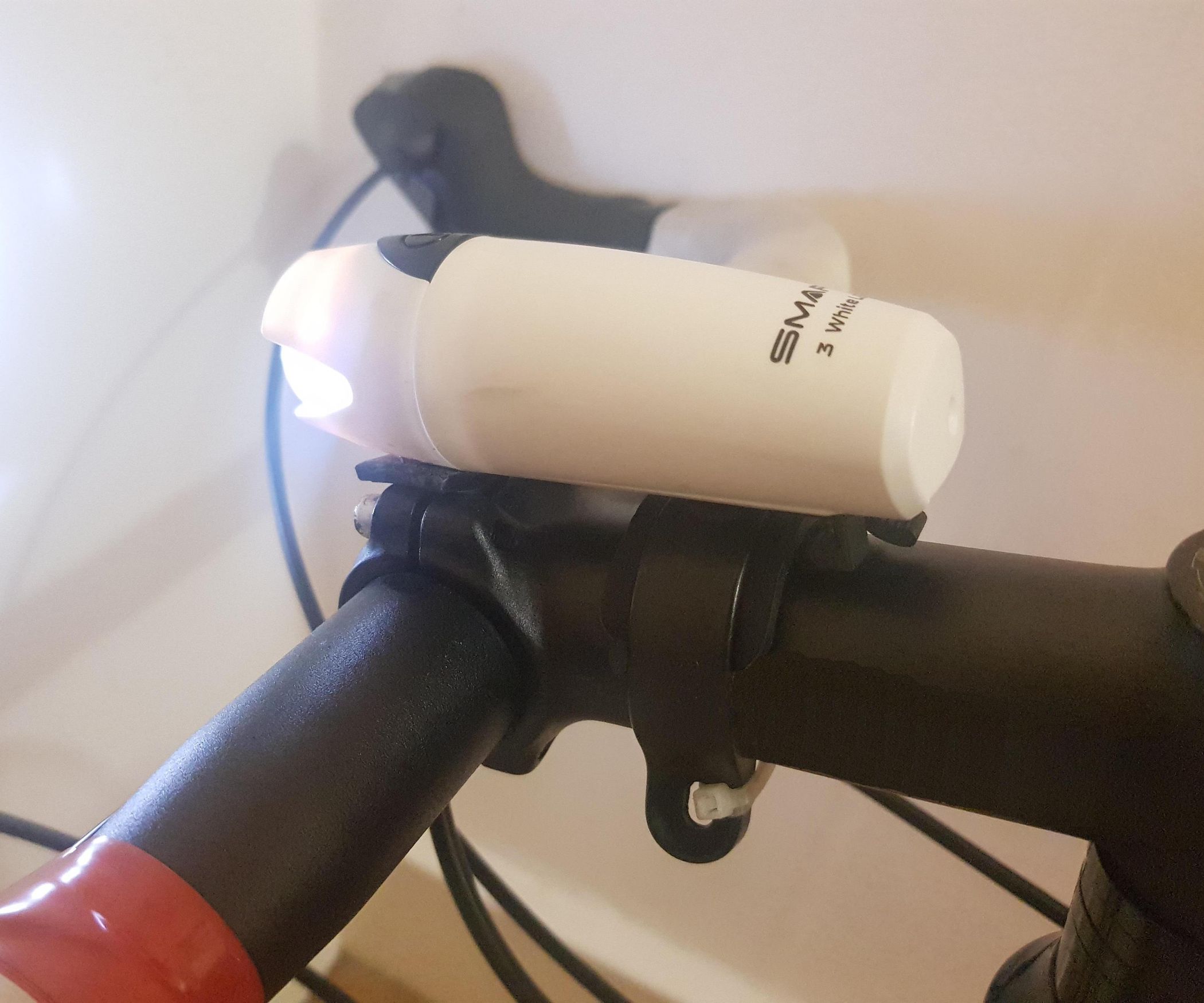 Super Cheap DIY Stem Mount for a Smart Bike Light : 4 Steps (with ...