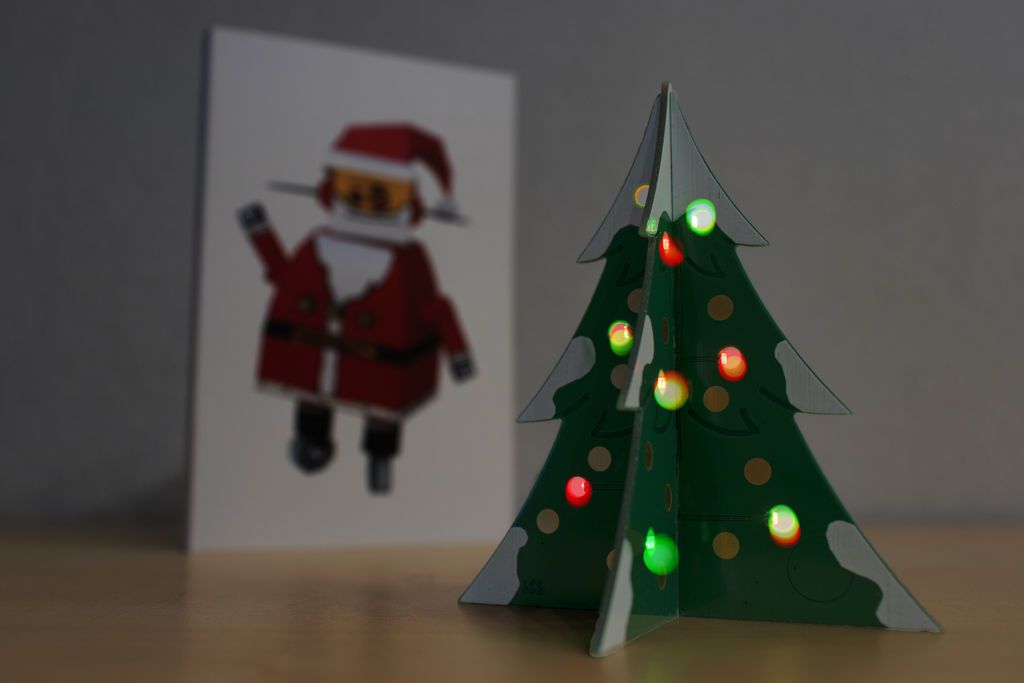 PCB Christmas Tree Card | Trybotics