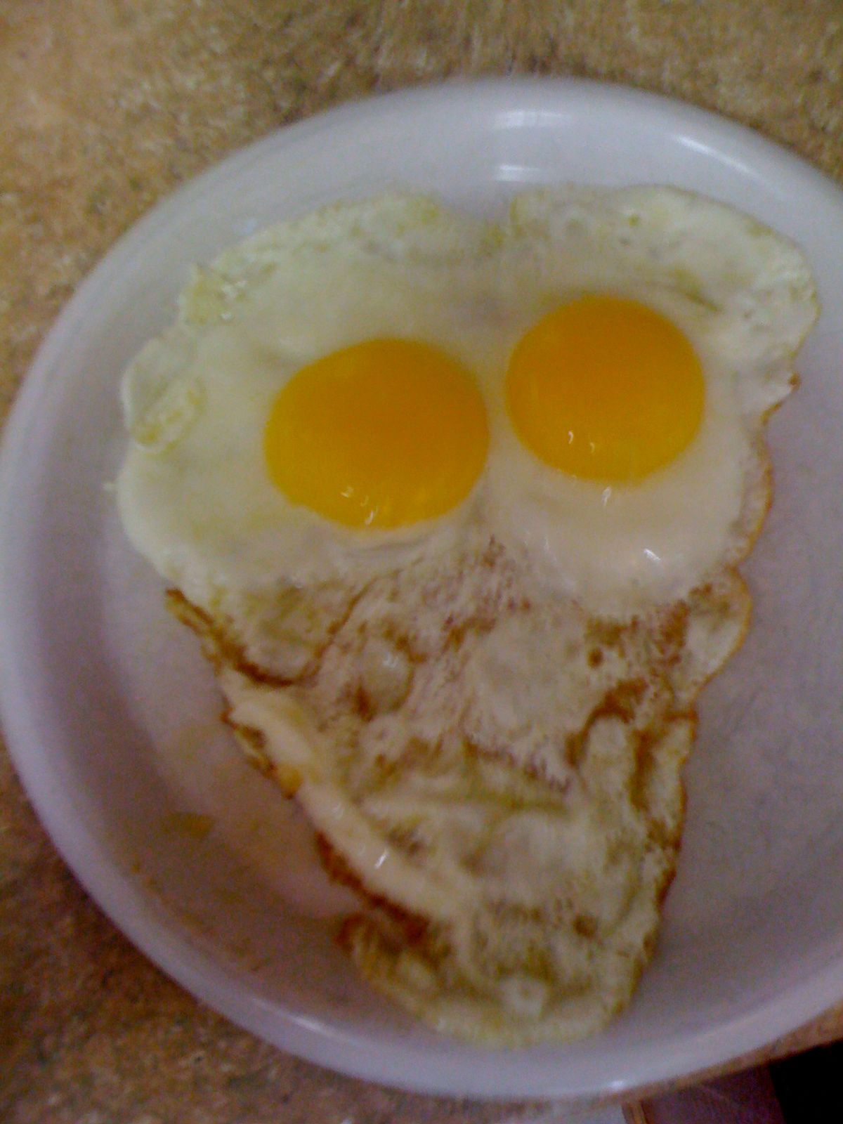 Scary Skull Eggs and Bacon (Vegetarian Style) Breakfast - Instructables