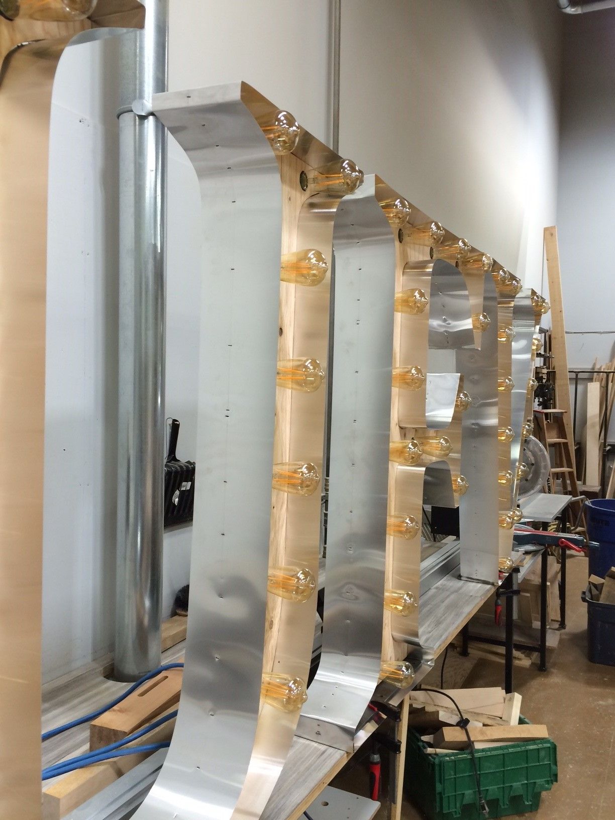 Massive "Marquee Letter" Decorations! : 14 Steps (with Pictures ...