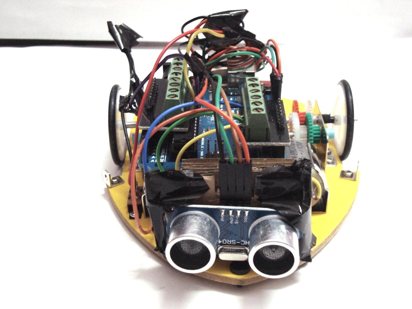 Obstacle Avoiding Robot 6 Steps Instructables