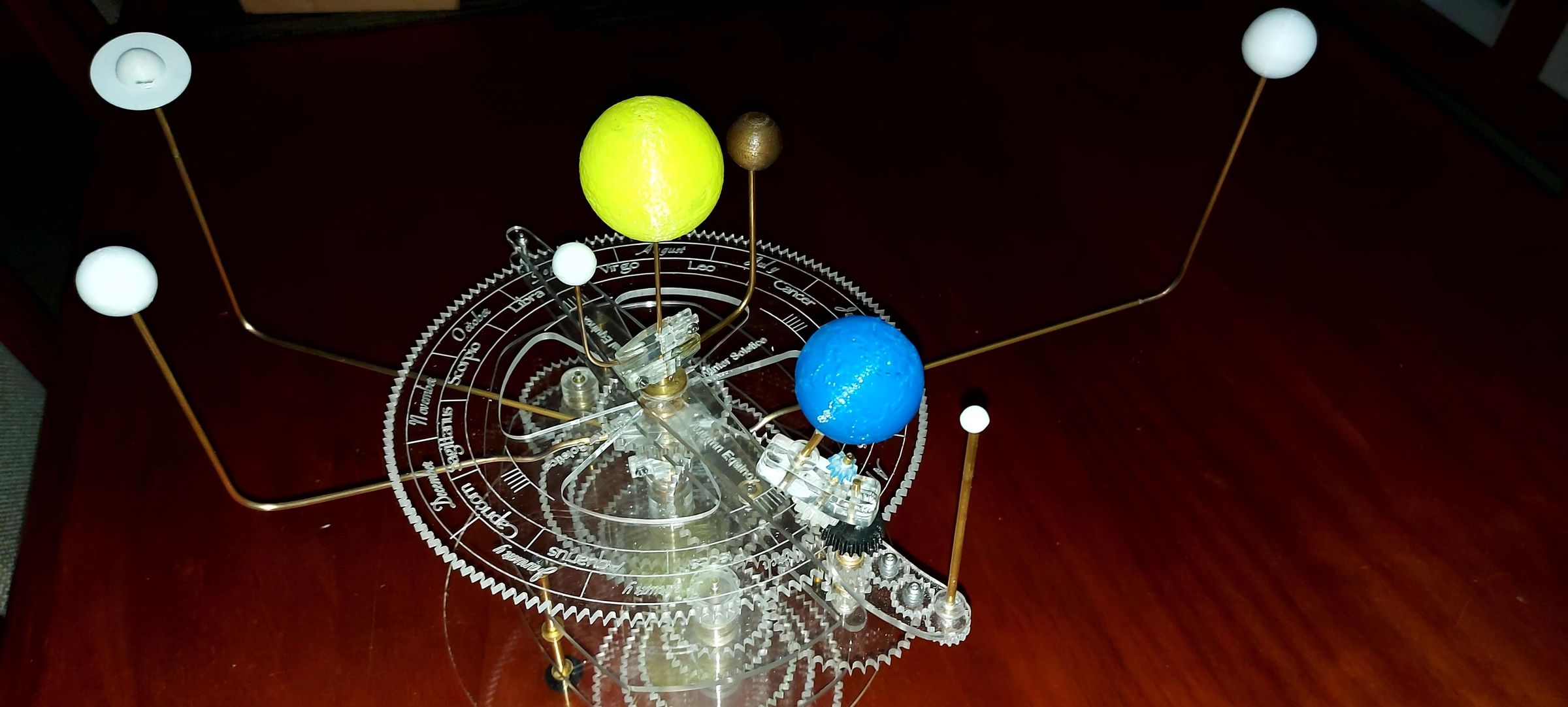 Orrery- a Mechanical Solar System Model From Plywood : 11 Steps (with ...