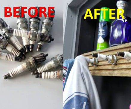 Spark Plug Shelf & Hanger : 3 Steps (with Pictures) - Instructables