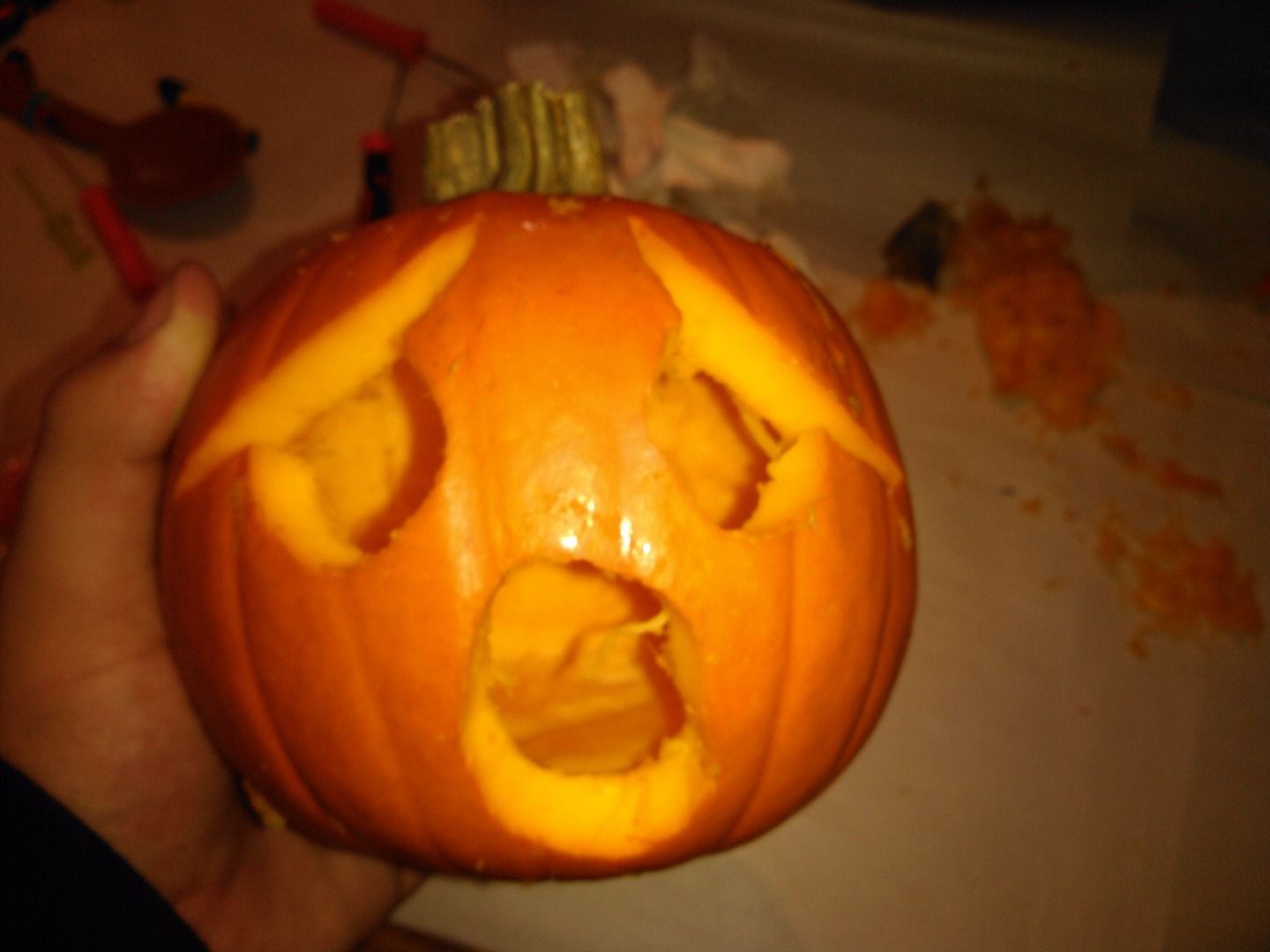 Chomper the Cannibal Pumpkin : 9 Steps (with Pictures) - Instructables