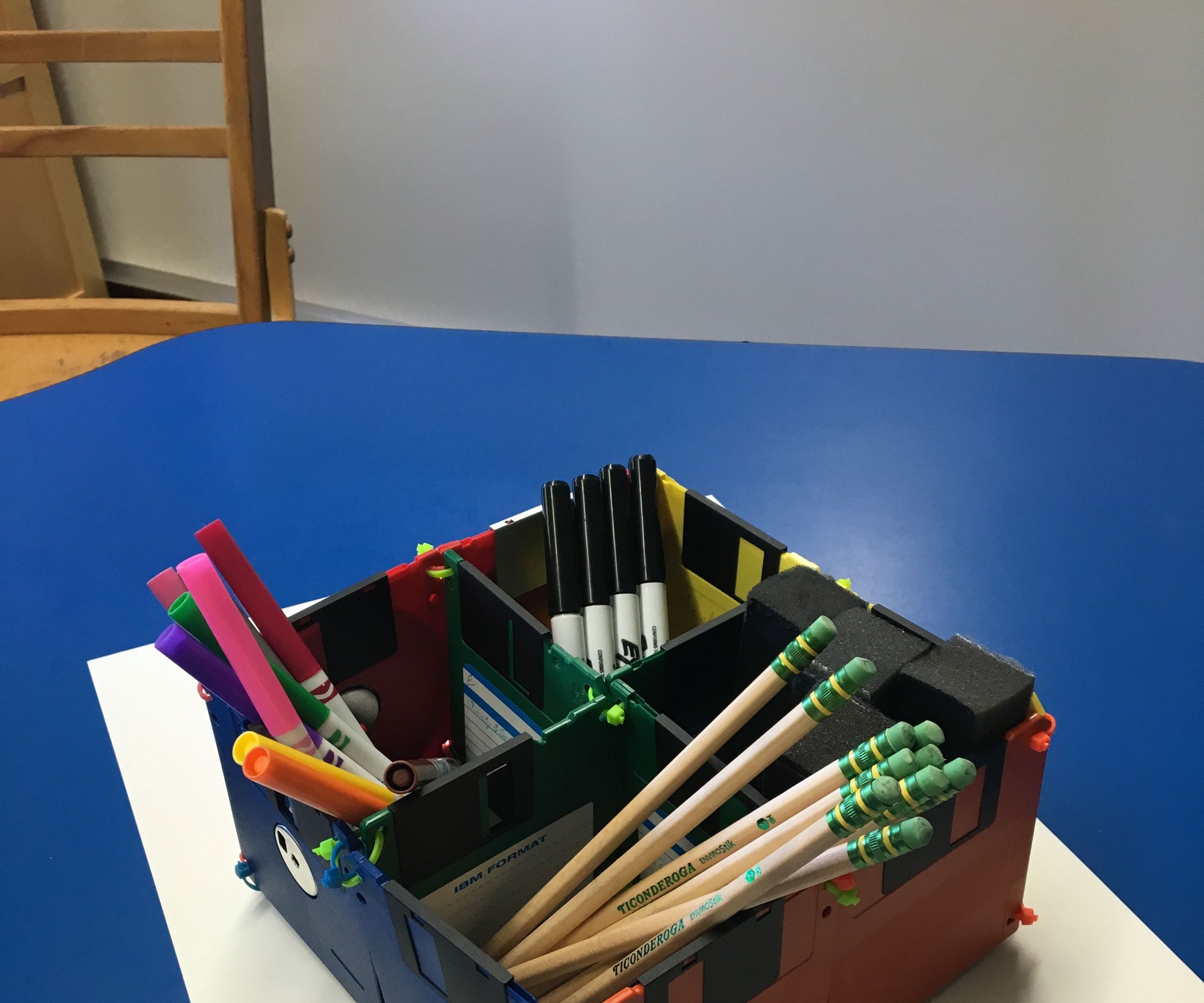 Table Organizer for School Tools 2 : 4 Steps (with Pictures ...