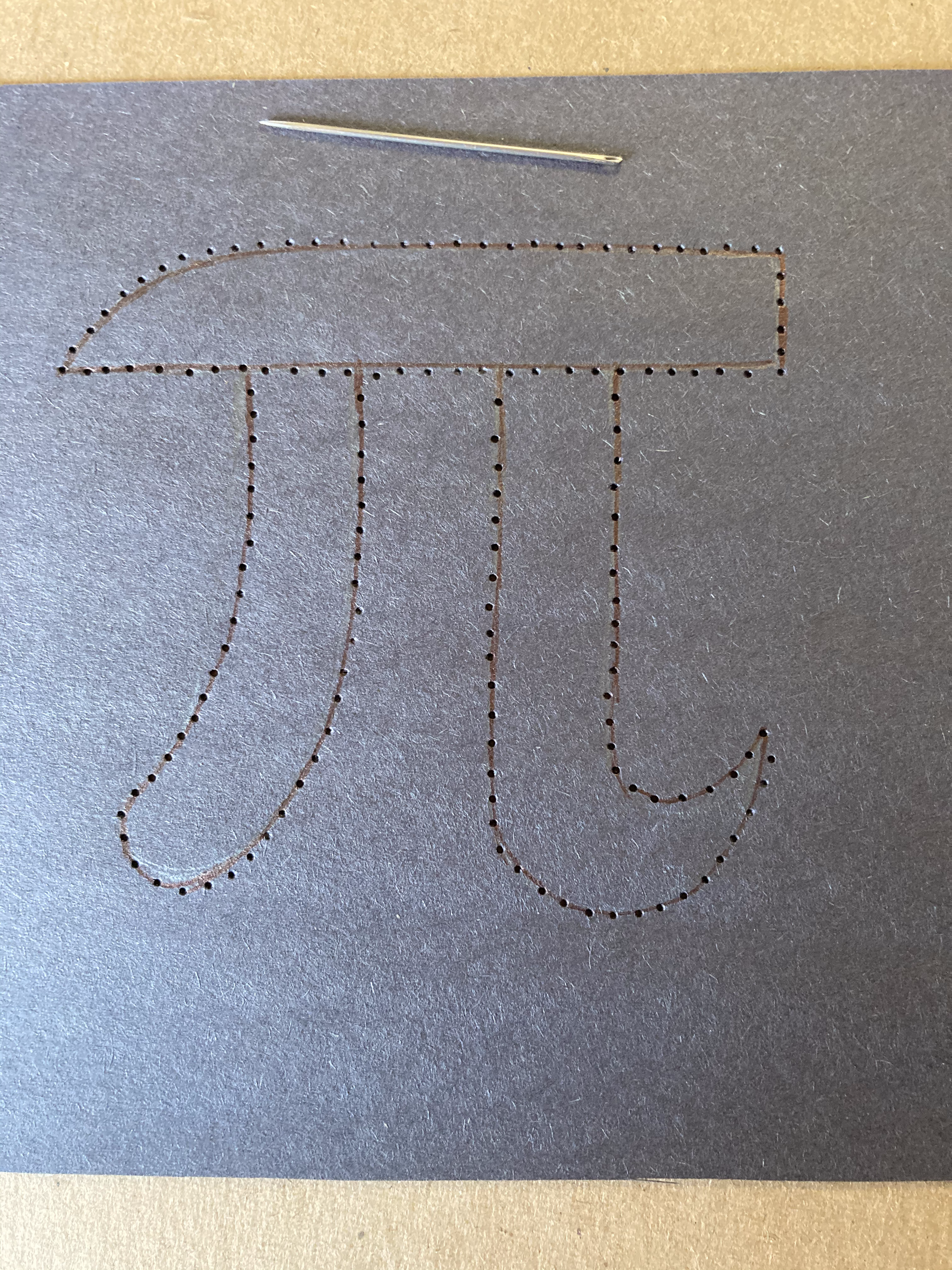 Pi Hand Embroidery on Paper : 9 Steps (with Pictures) - Instructables