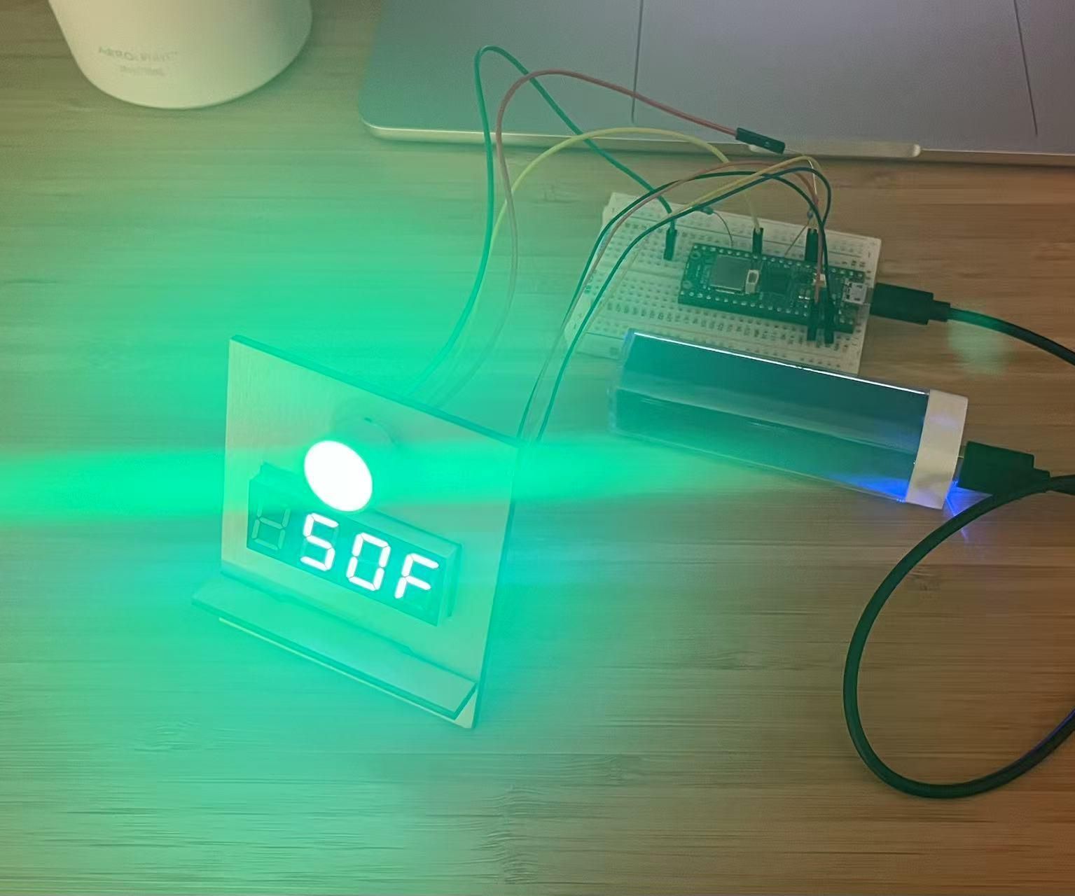Small Weather Display : 3 Steps - Instructables