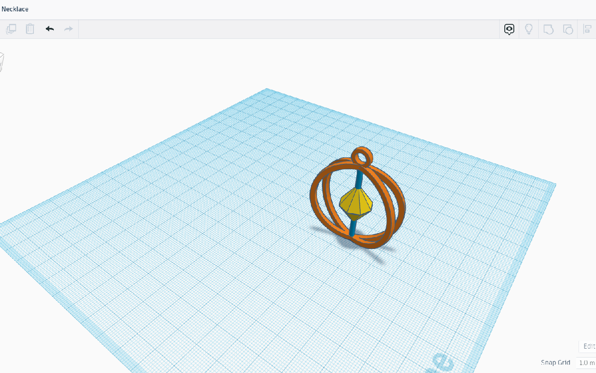 3d Printed Earrings and Pendant Set (designed in Tinkercad) : 7 Steps ...