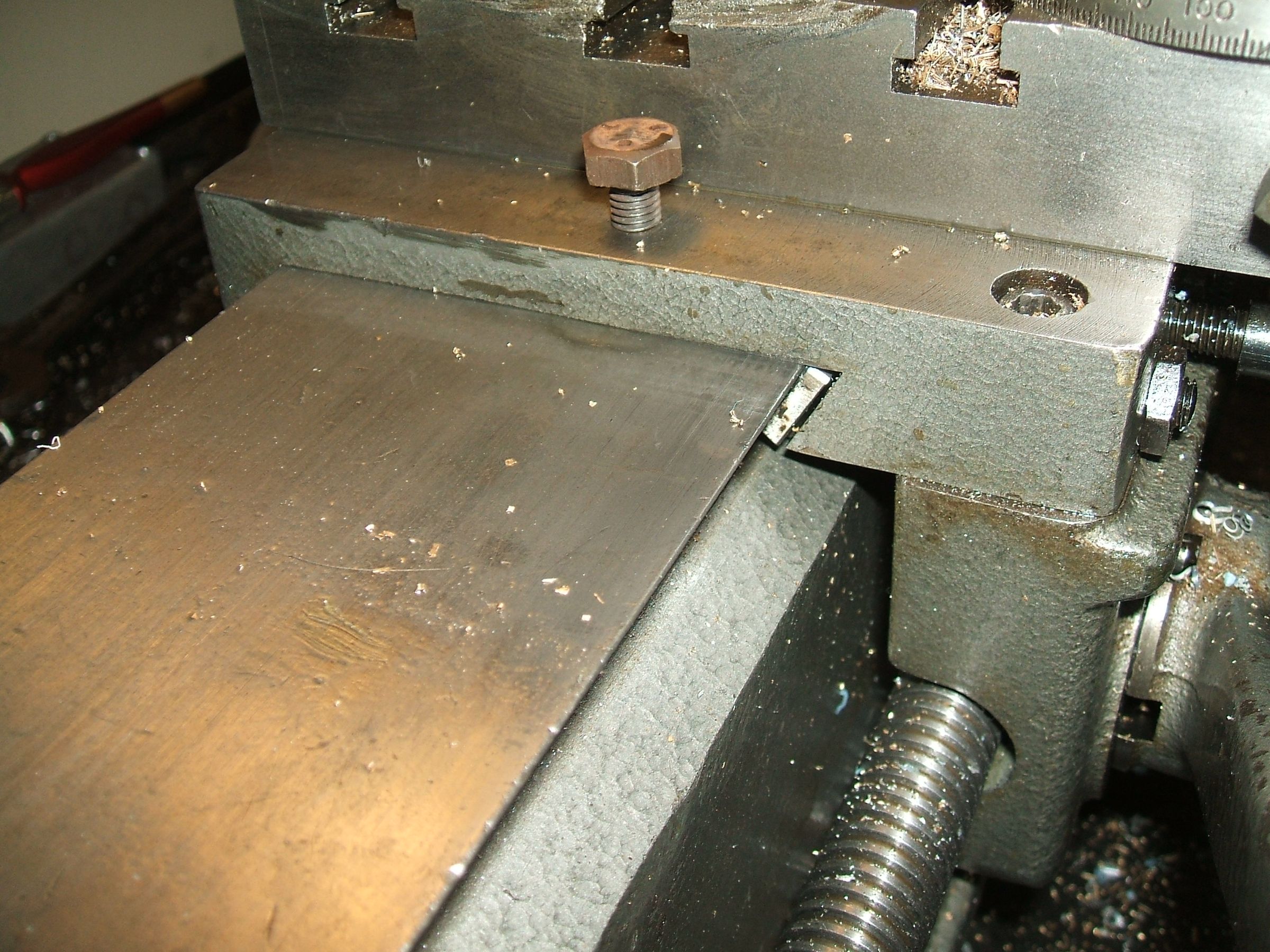 DIY Ways Wiper for Swarf Protection on a Myford ML10 Lathe : 3 Steps ...
