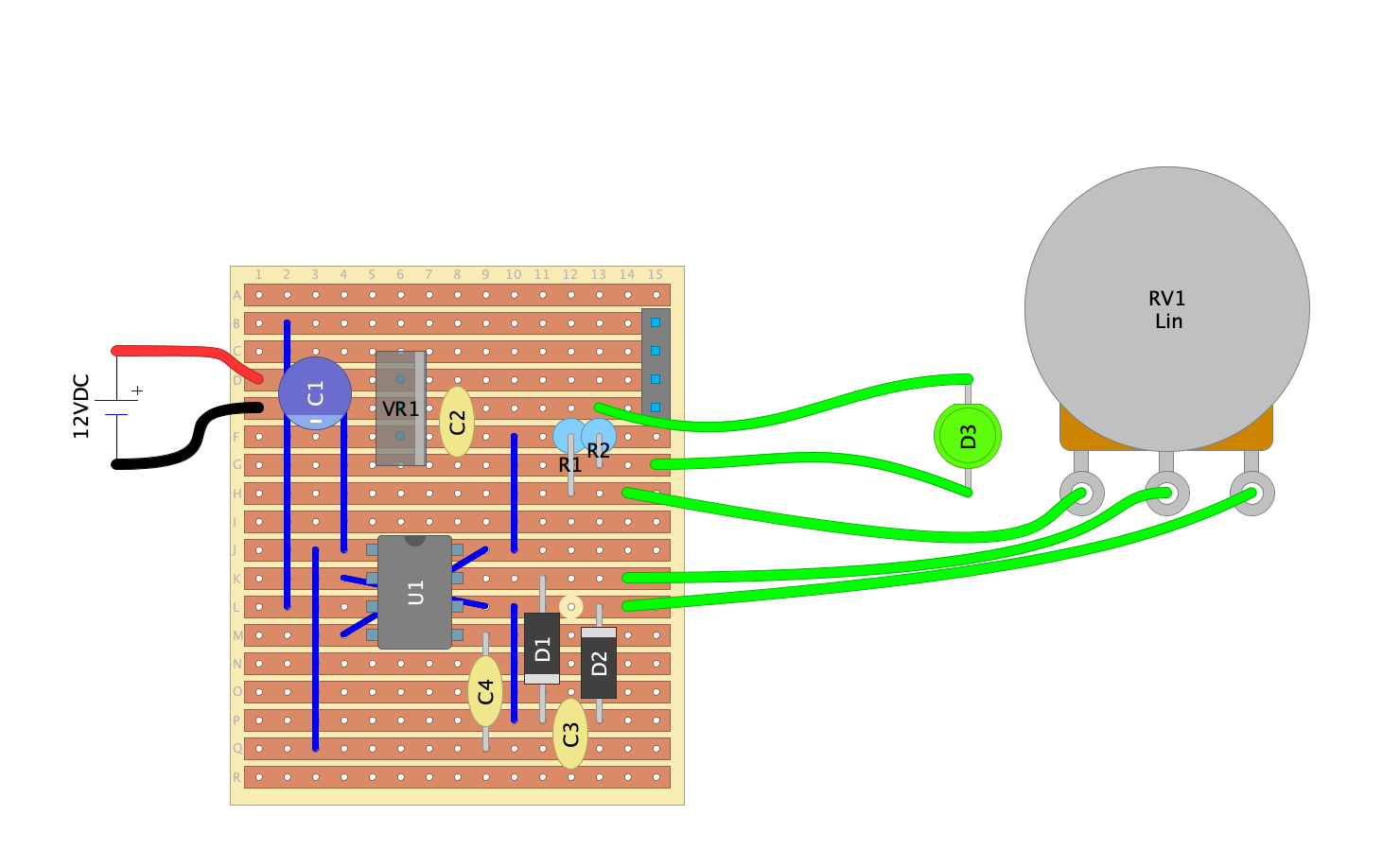 4 Wire Fan PWM Speed Controller Using 555 Timer IC : 4 Steps ...