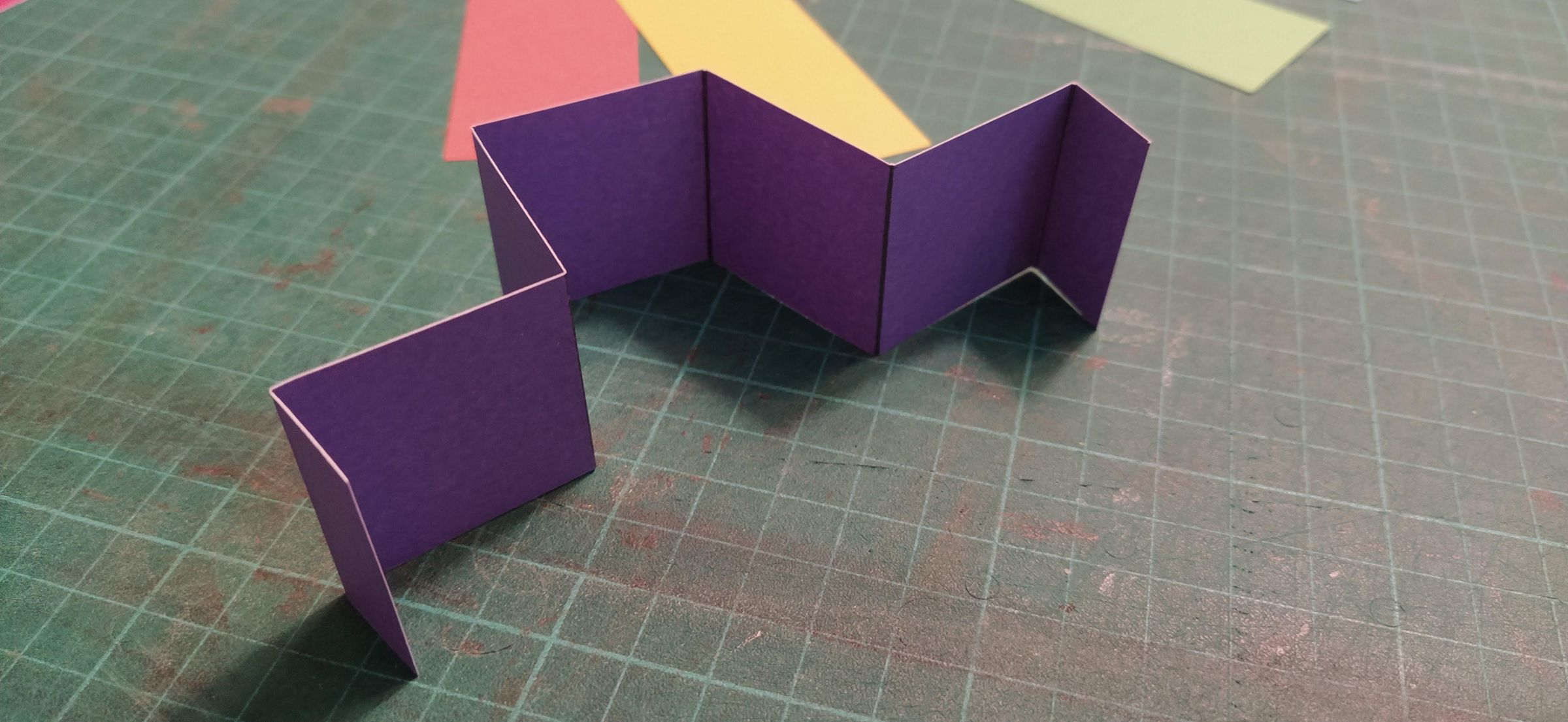 Rainbow Colored 3D Paper Cross : 5 Steps (with Pictures) - Instructables