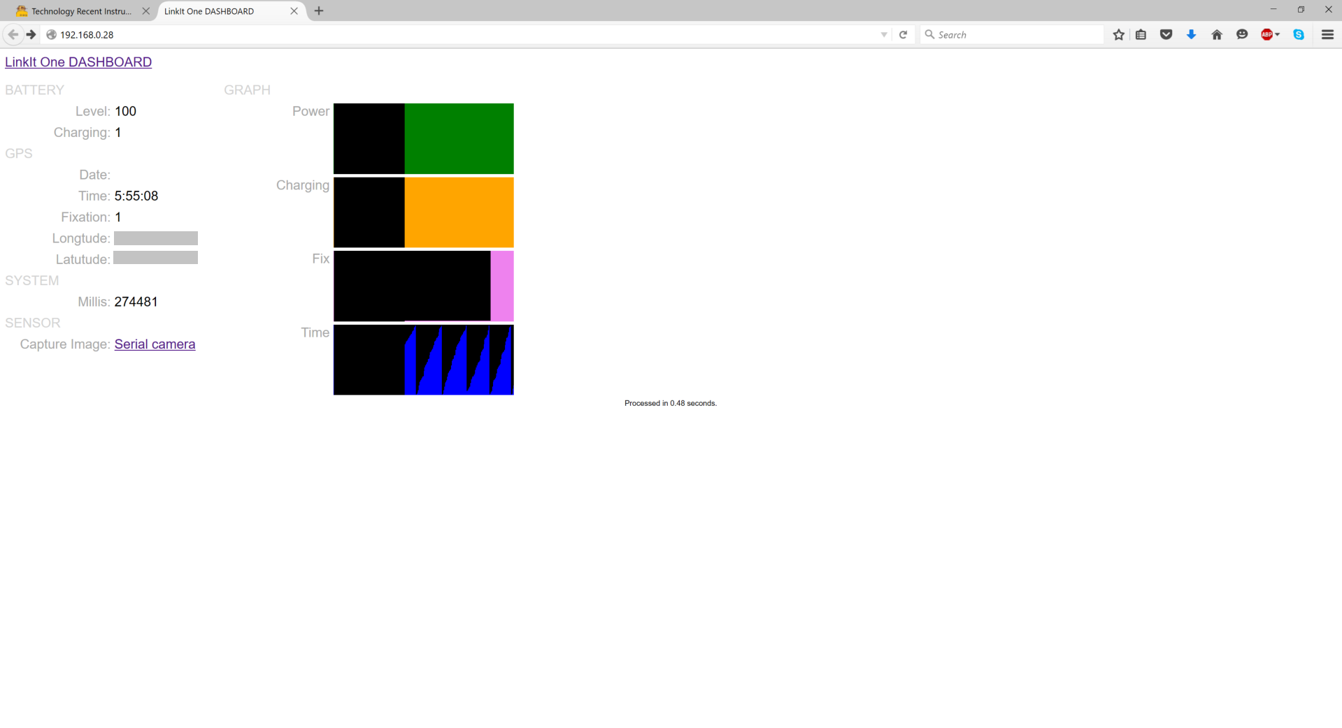 Linkit One - Webserver Dashboard & Webcam - Instructables