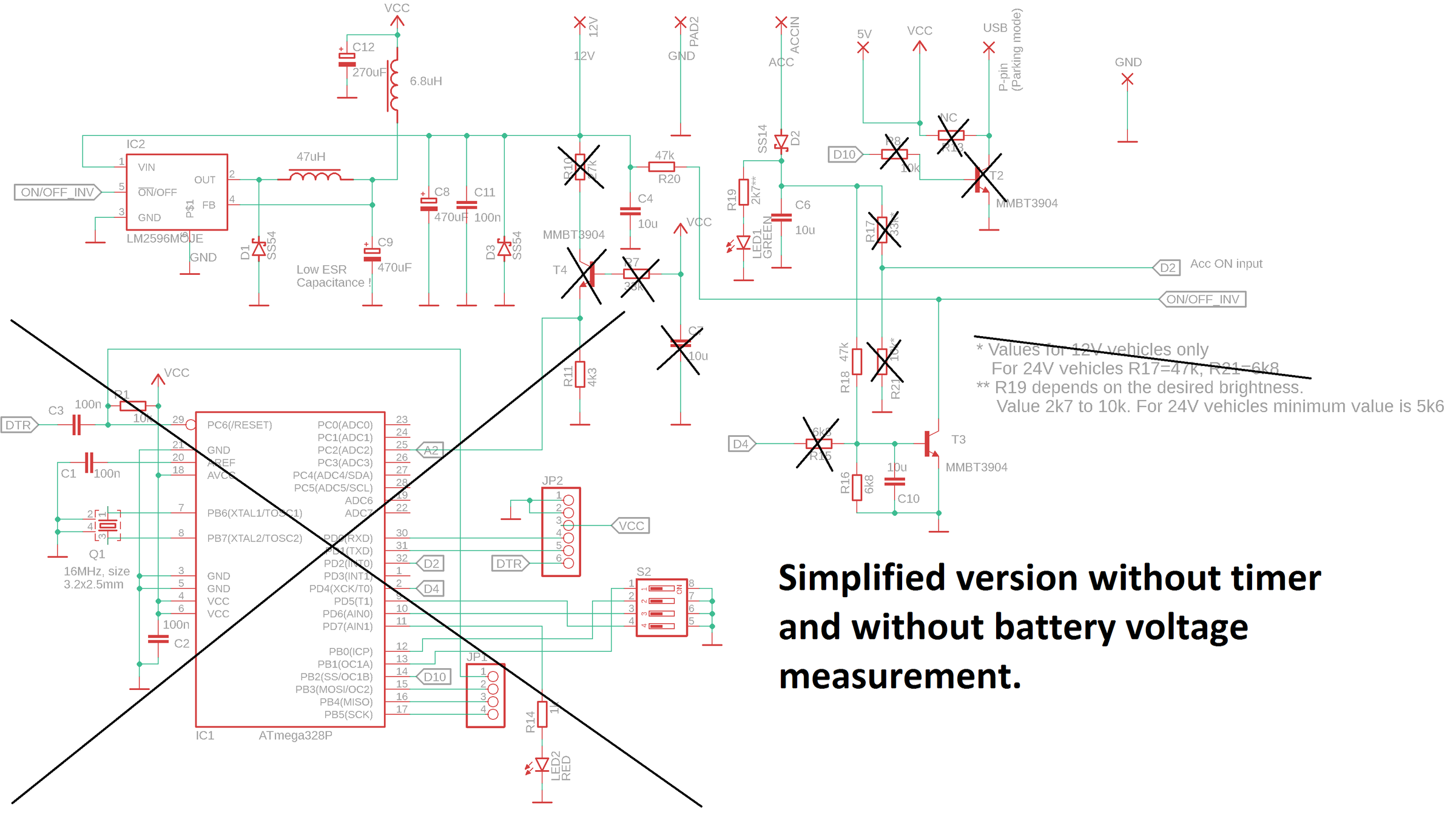 Dash Camera Power Supply With Ultra Low "power Off" Consumption (50uA ...