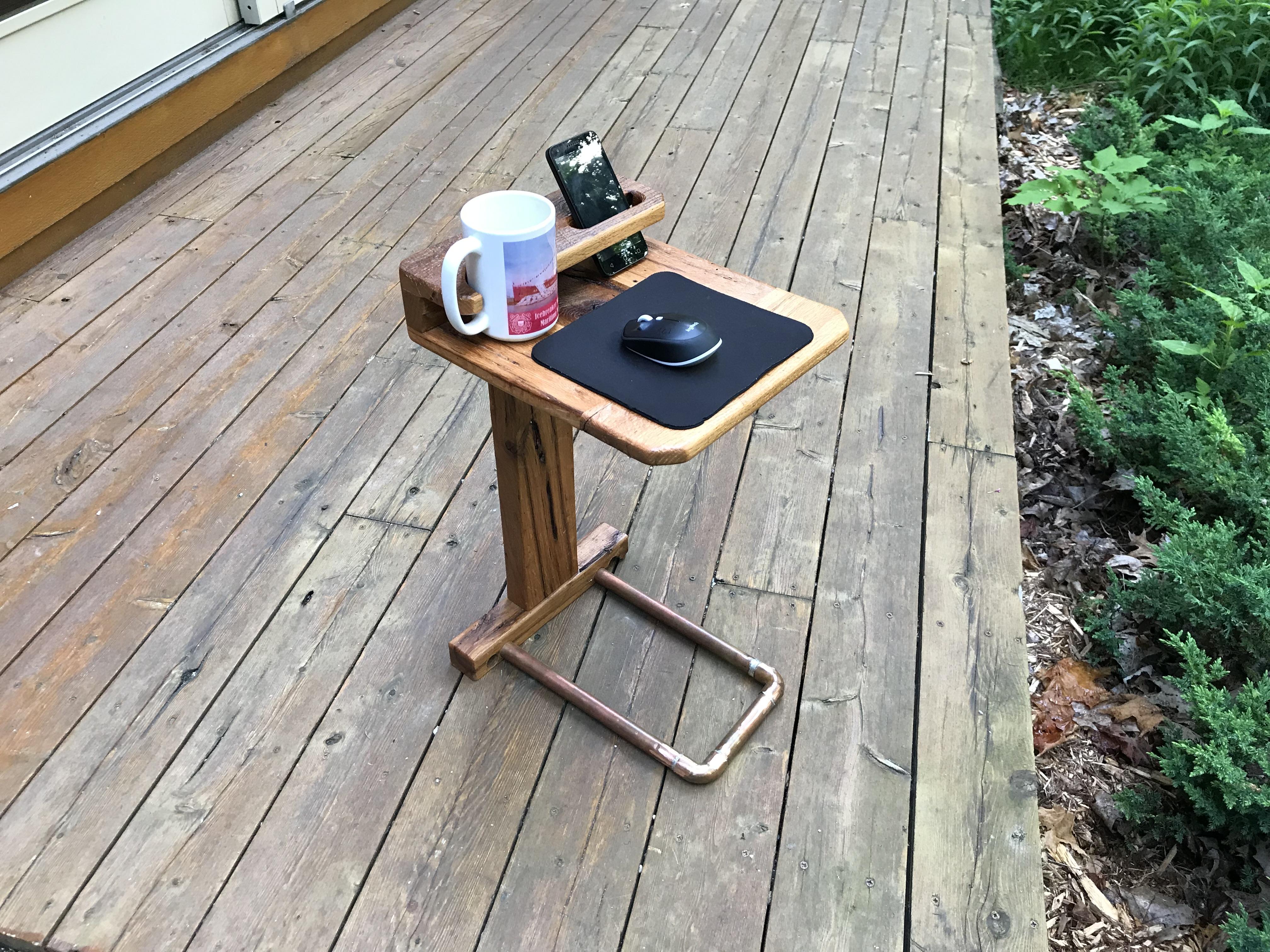 Rustic Sofa Server Table From Old Growth, Reclaimed and Sinker Cypress ...