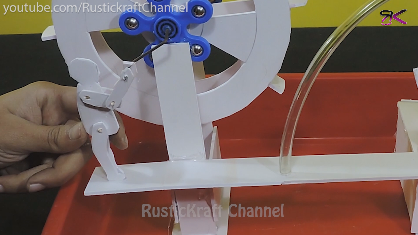 DIY Kinetic Art Water Wheel : 5 Steps - Instructables