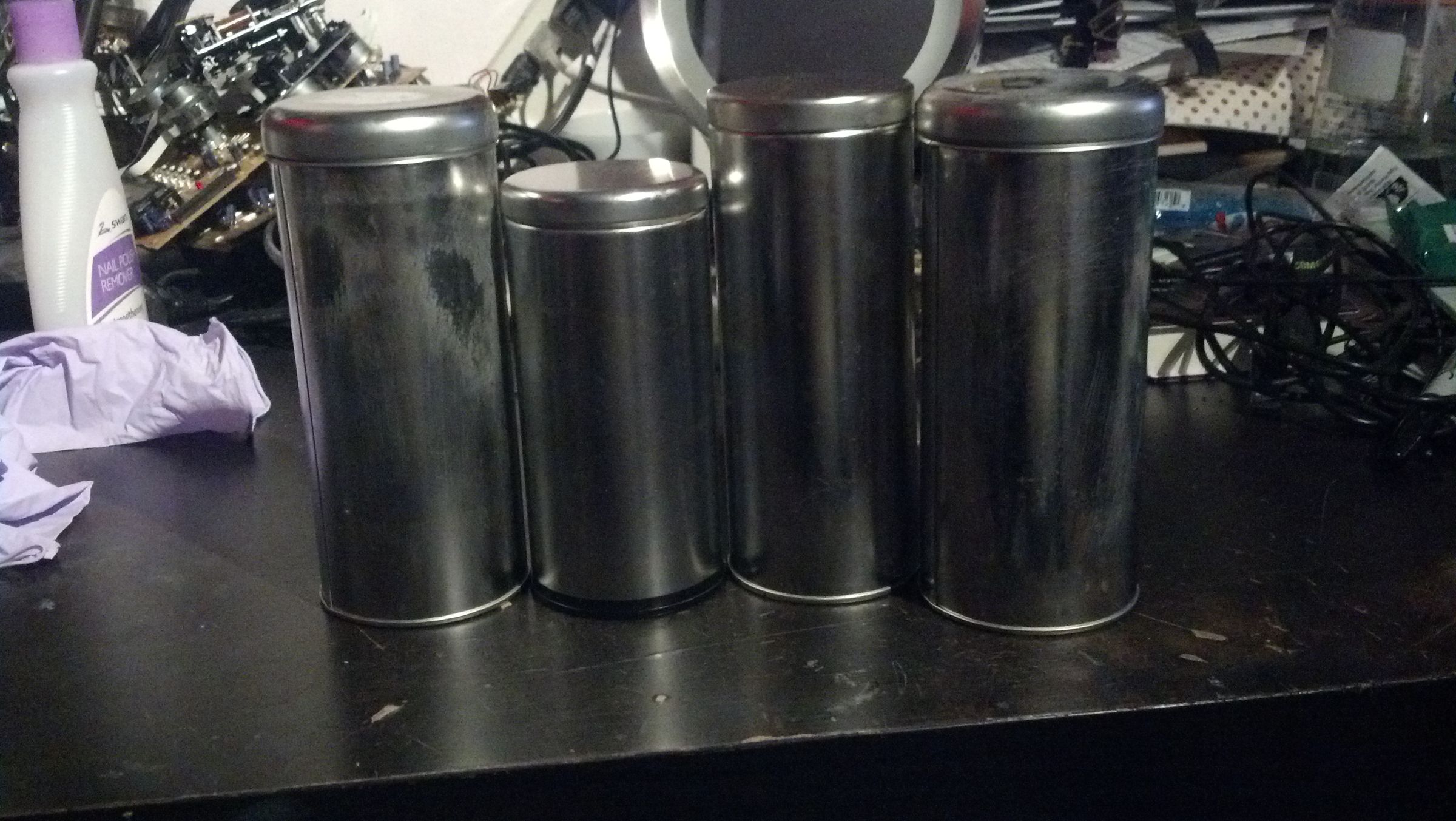 Upcycled Chalkboard Tea Tins : 4 Steps - Instructables