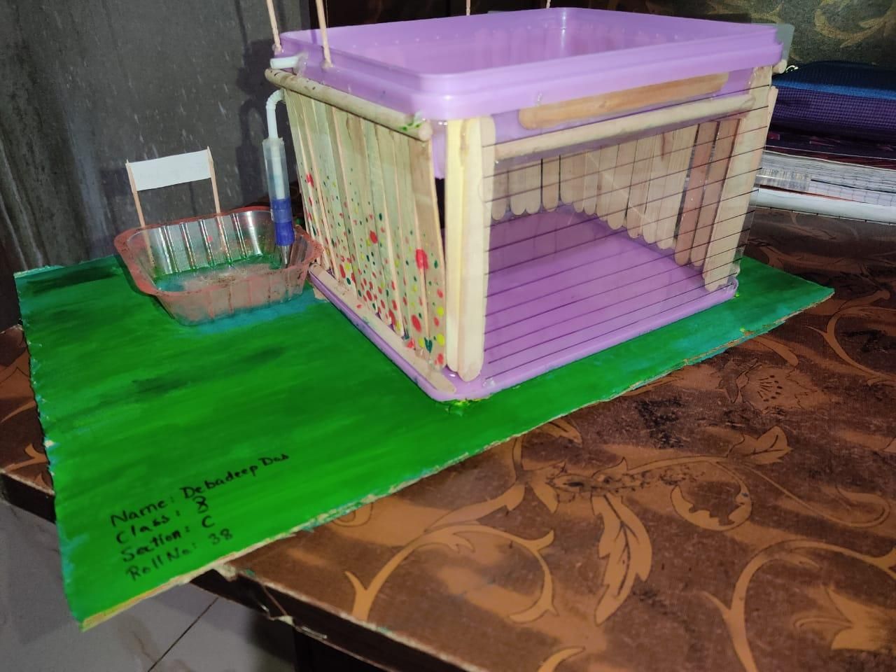 Simple and Working Rainwater Harvesting Model Using Waste Materials : 8 ...