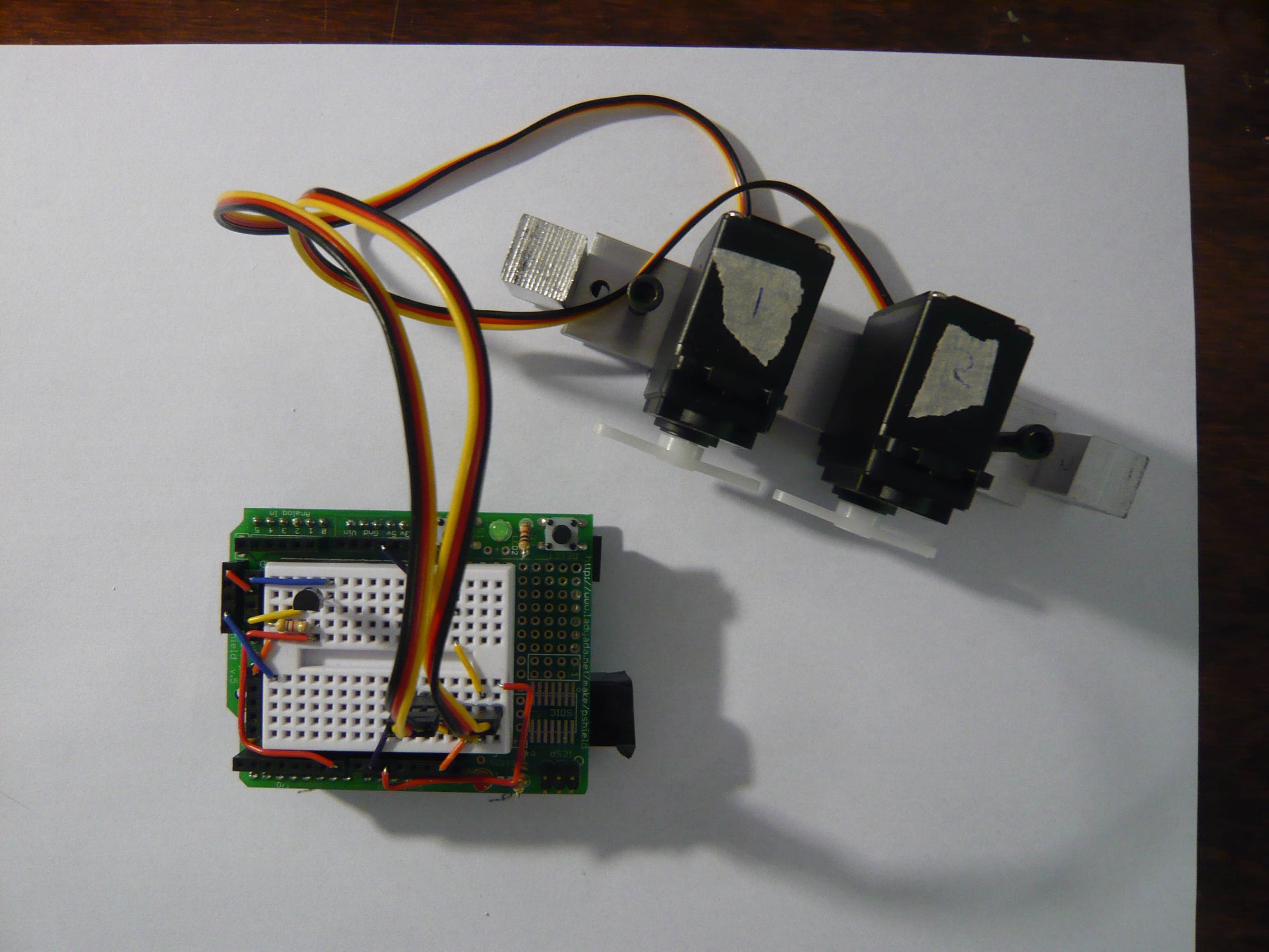 Arduino HVAC Servo Thermostat/Controller : 5 Steps (with Pictures ...