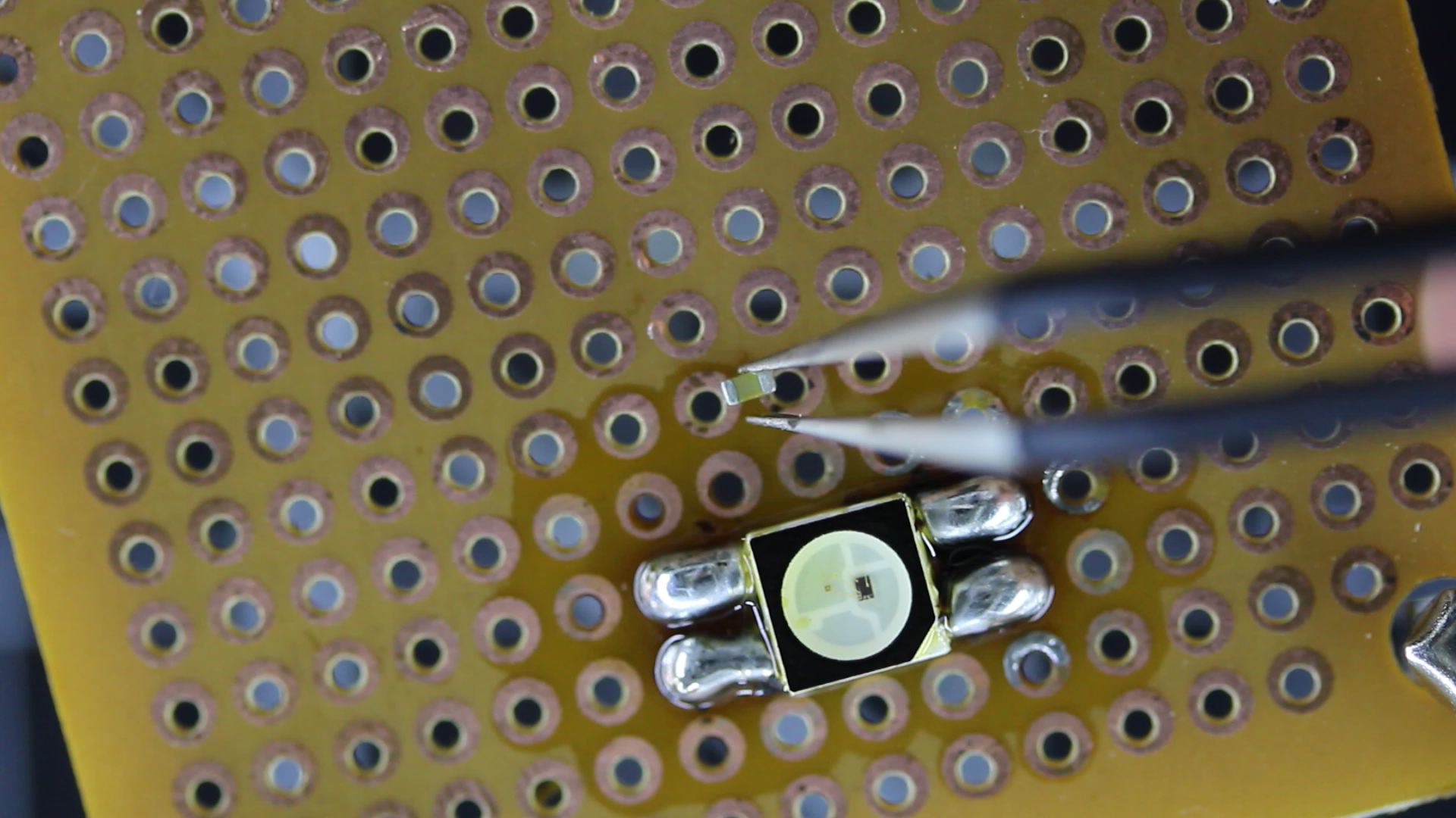 Using Perfboard | Soldering Basics : 14 Steps (with Pictures ...
