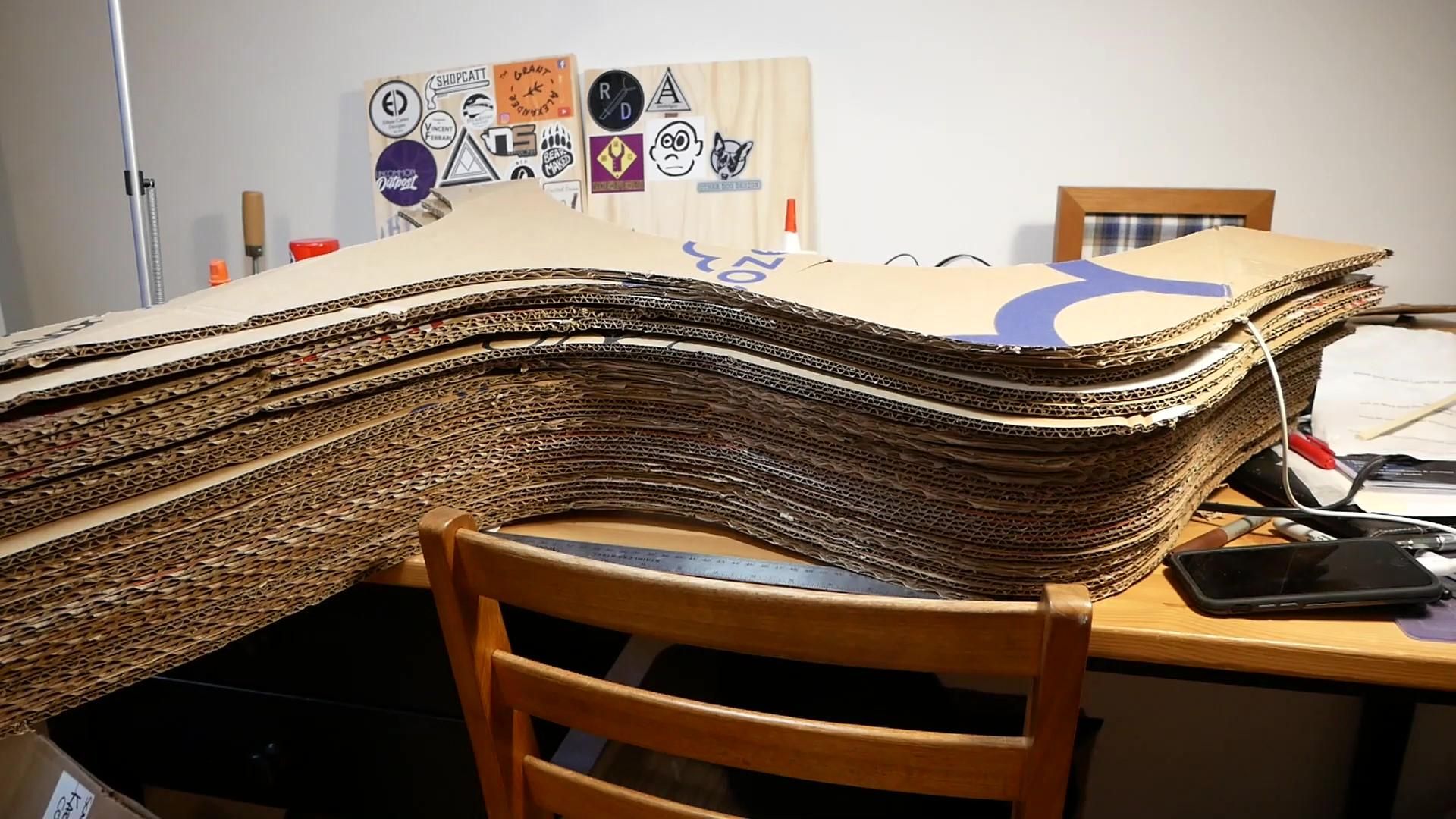 Modern Cardboard Chair : 5 Steps (with Pictures) - Instructables