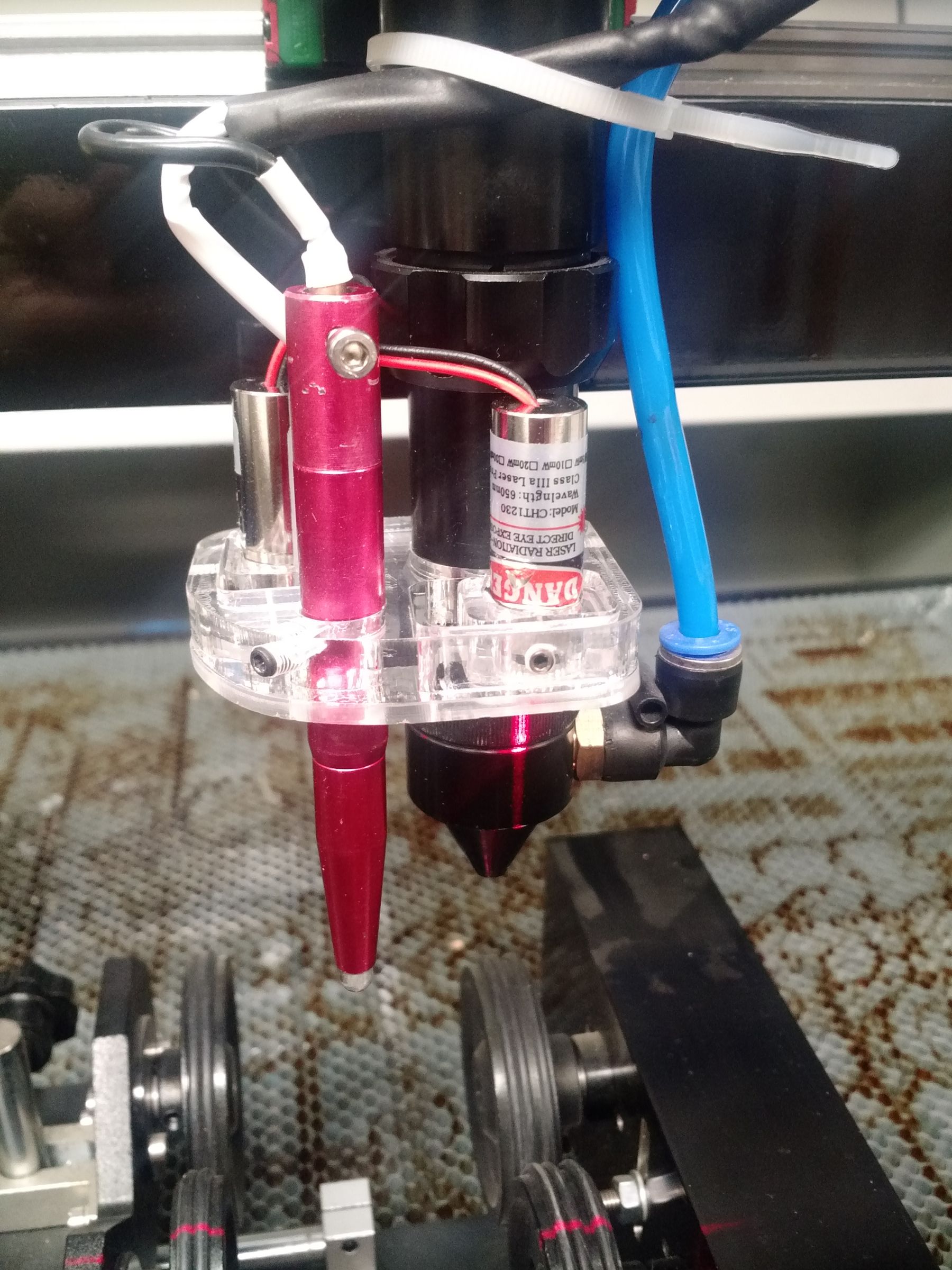 LInear Laser Cutter Pointer Holder : 7 Steps (with Pictures ...