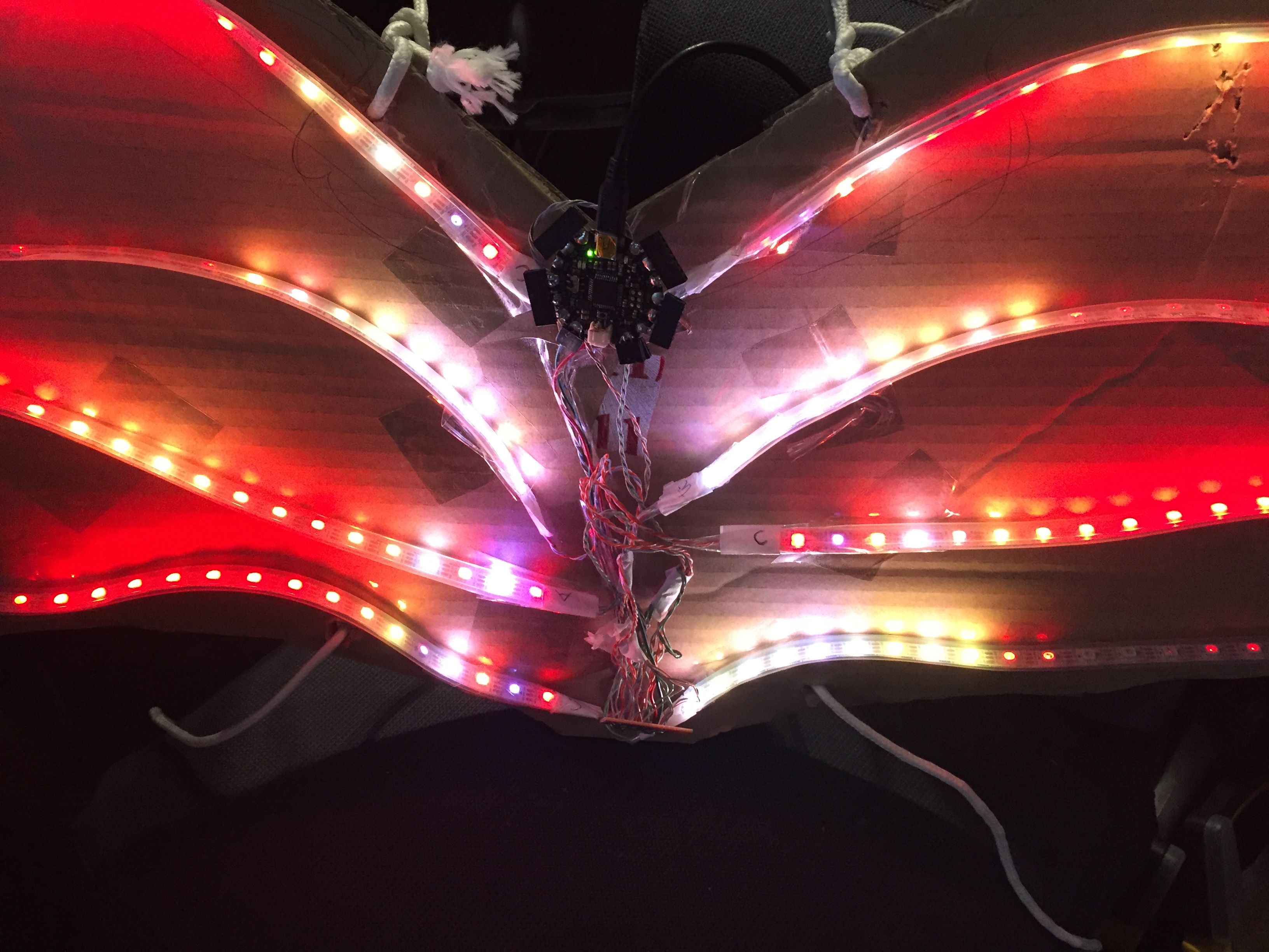 Neopixel Light Up Fire and Ice Wings : 4 Steps (with Pictures ...