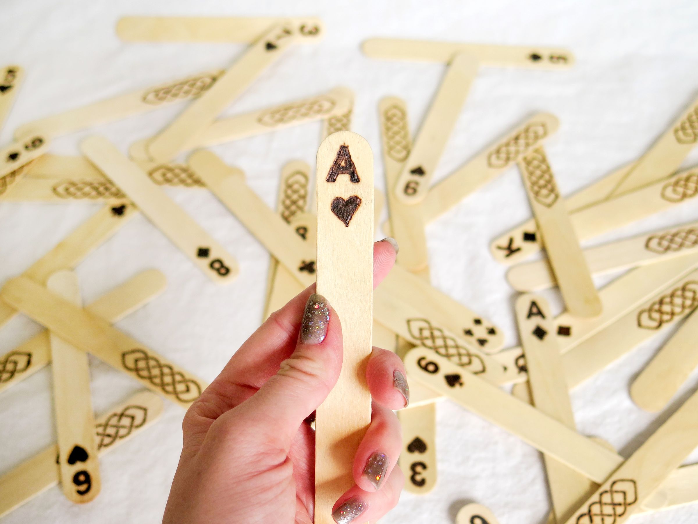 Popsicle Stick Playing Cards : 8 Steps (with Pictures) - Instructables