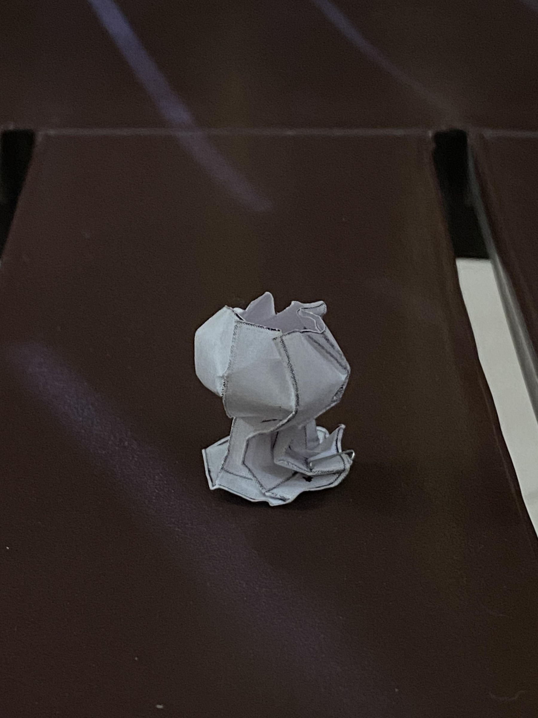 Pleated Origami Chess Pawn : 6 Steps - Instructables