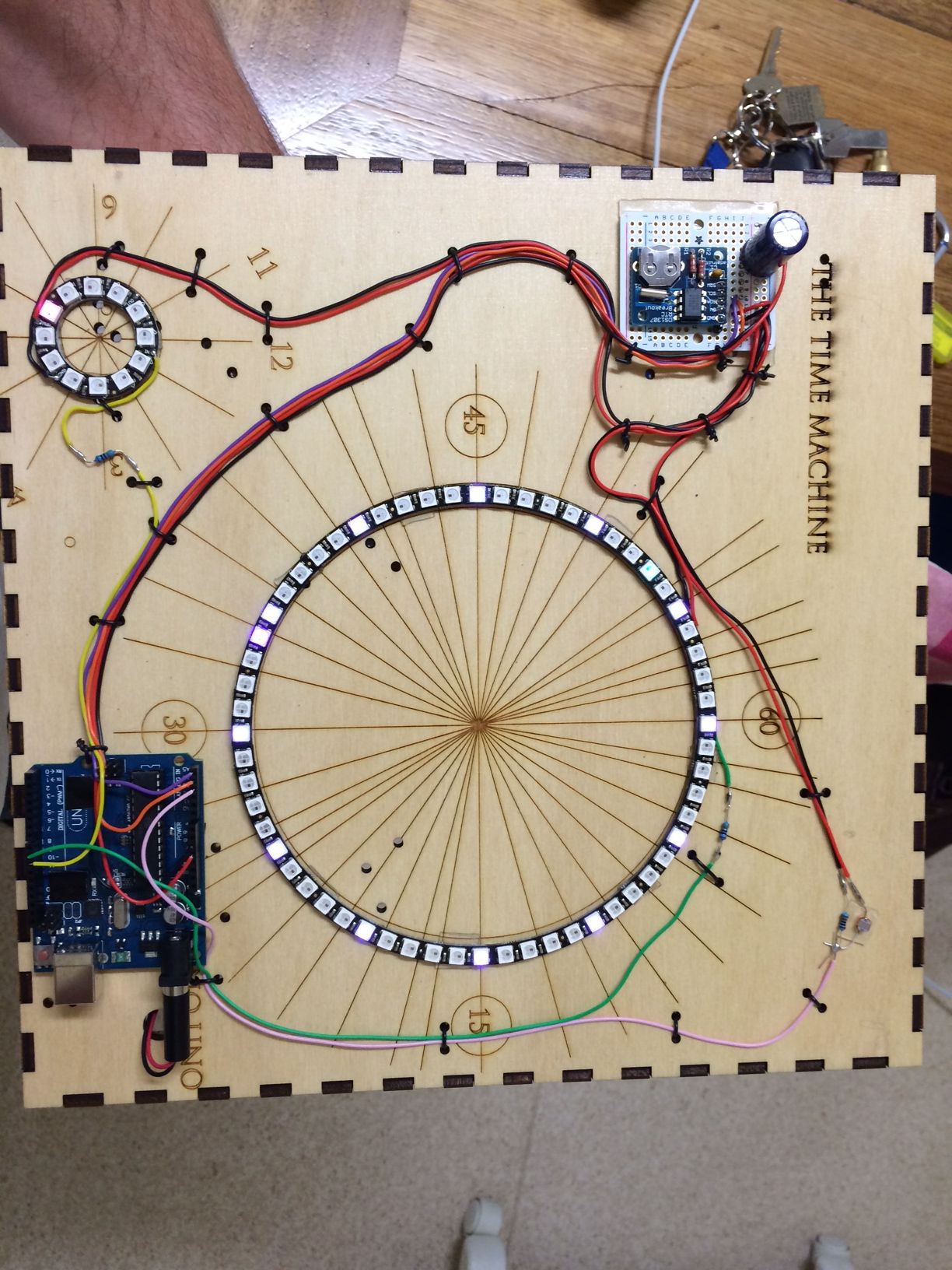 LED Clock : 9 Steps - Instructables