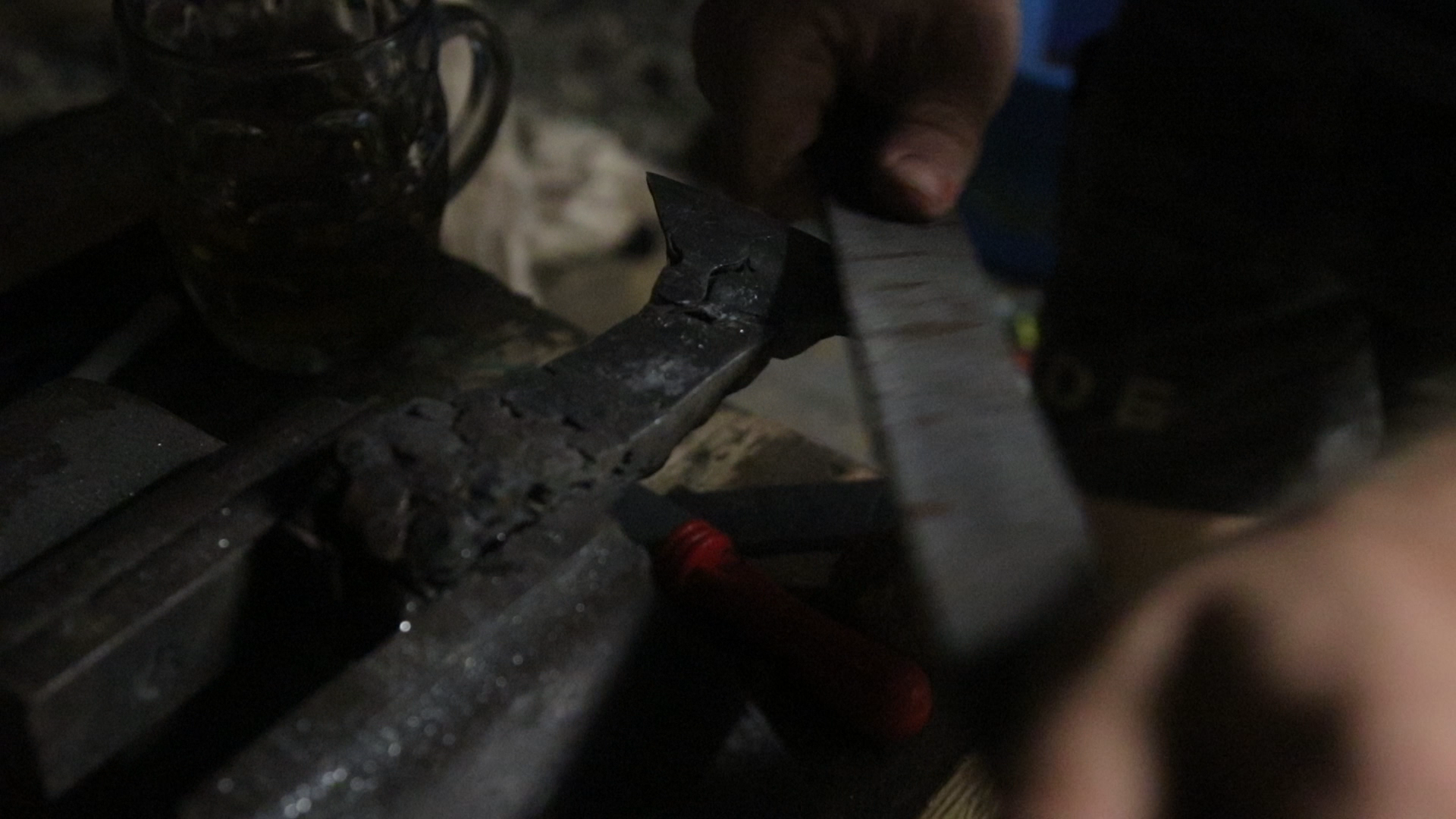 Axe Made From Bike Chain and an Old Rasp. Aka: Mad Maxe! : 13 Steps ...