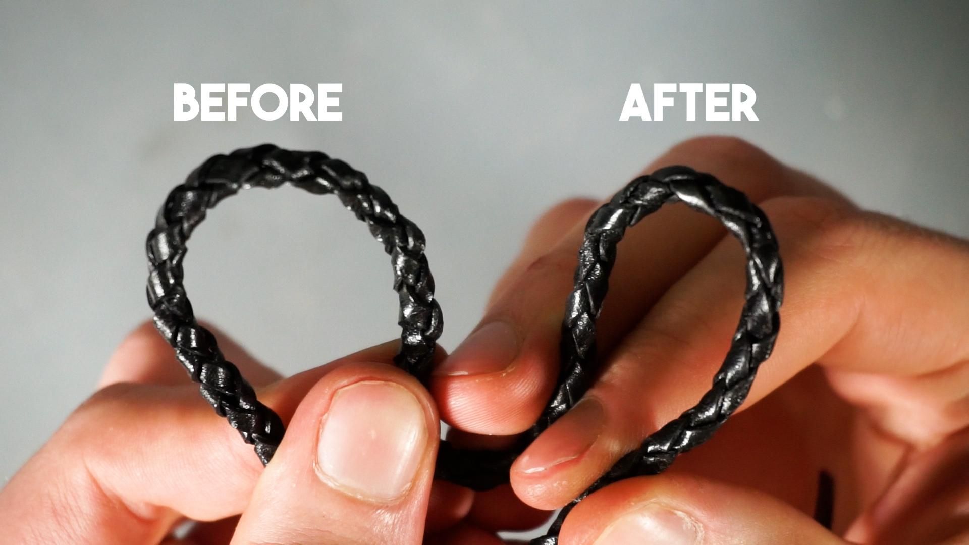 Double Round Braided Leather Bracelet : 11 Steps (with Pictures ...