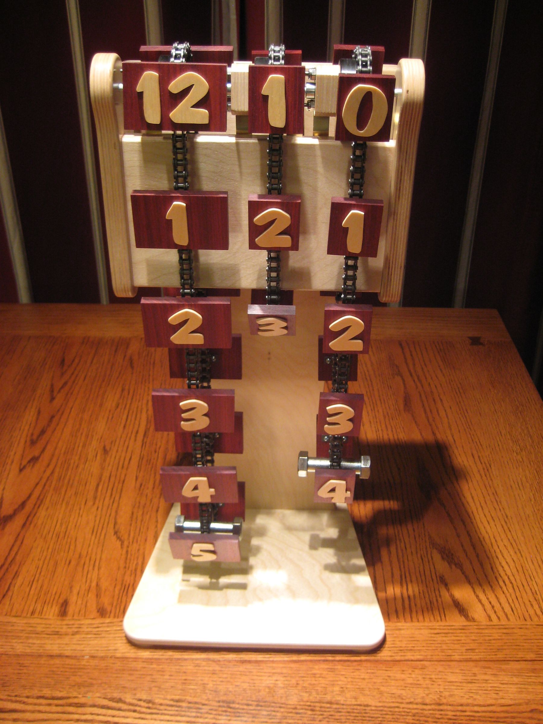 How to Build a Chain Clock : 14 Steps (with Pictures) - Instructables