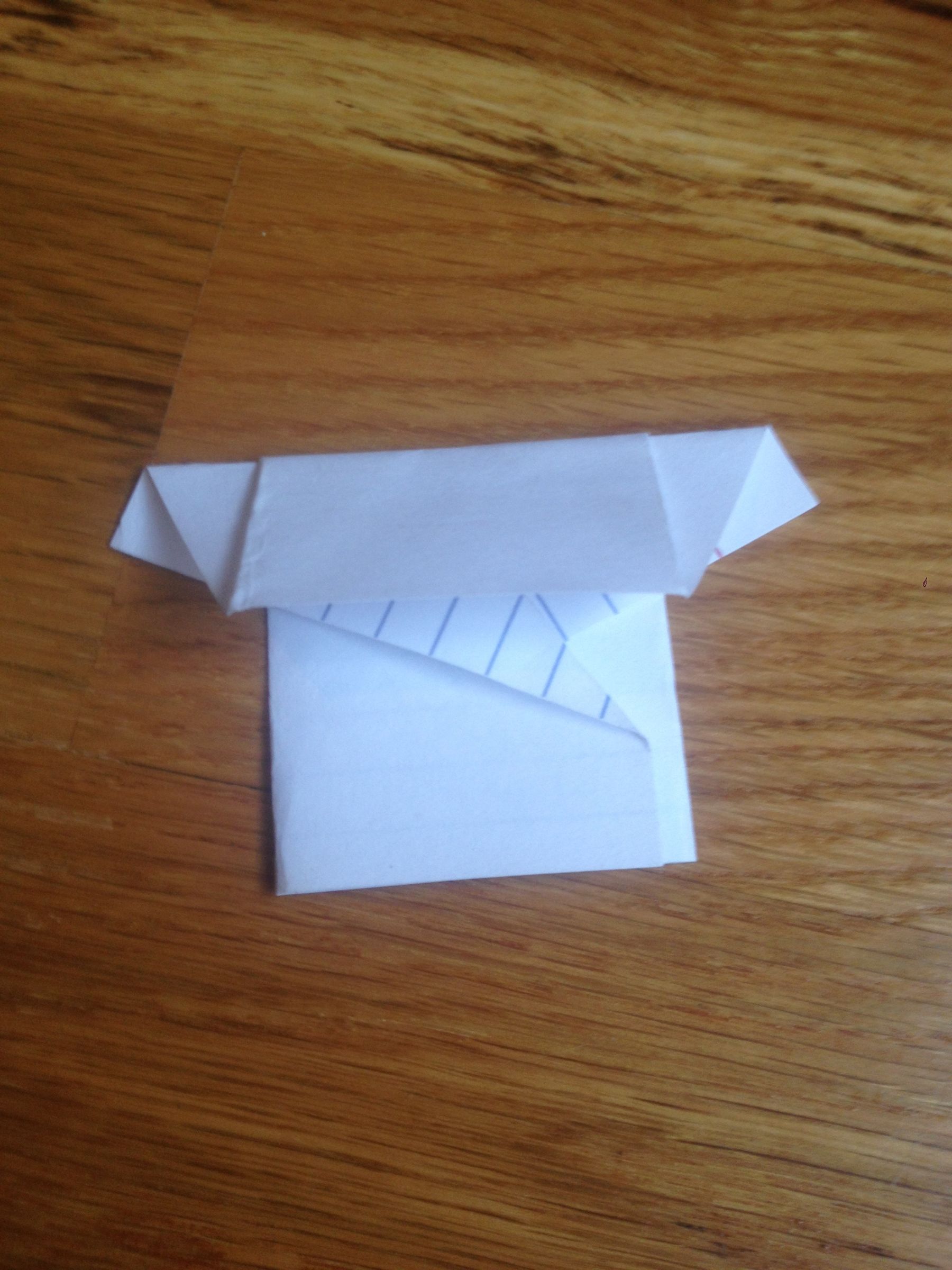 Origami Today From a Notecard : 5 Steps - Instructables