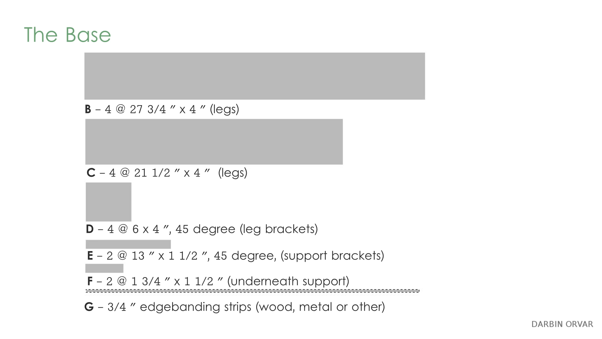 DIY Simple Modern Desk : 6 Steps (with Pictures) - Instructables