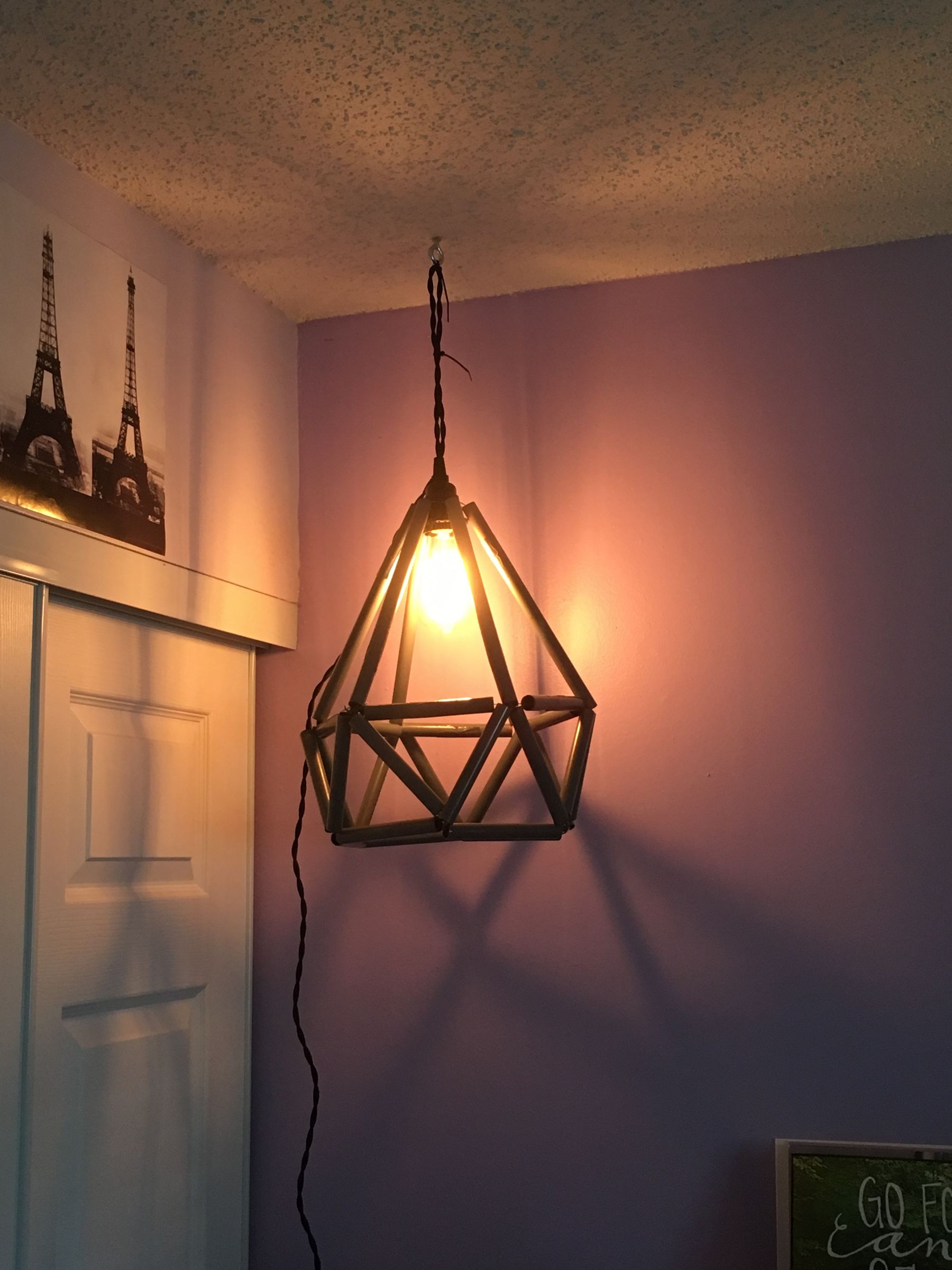 Geometric Pendant Lamp II : 4 Steps (with Pictures) - Instructables