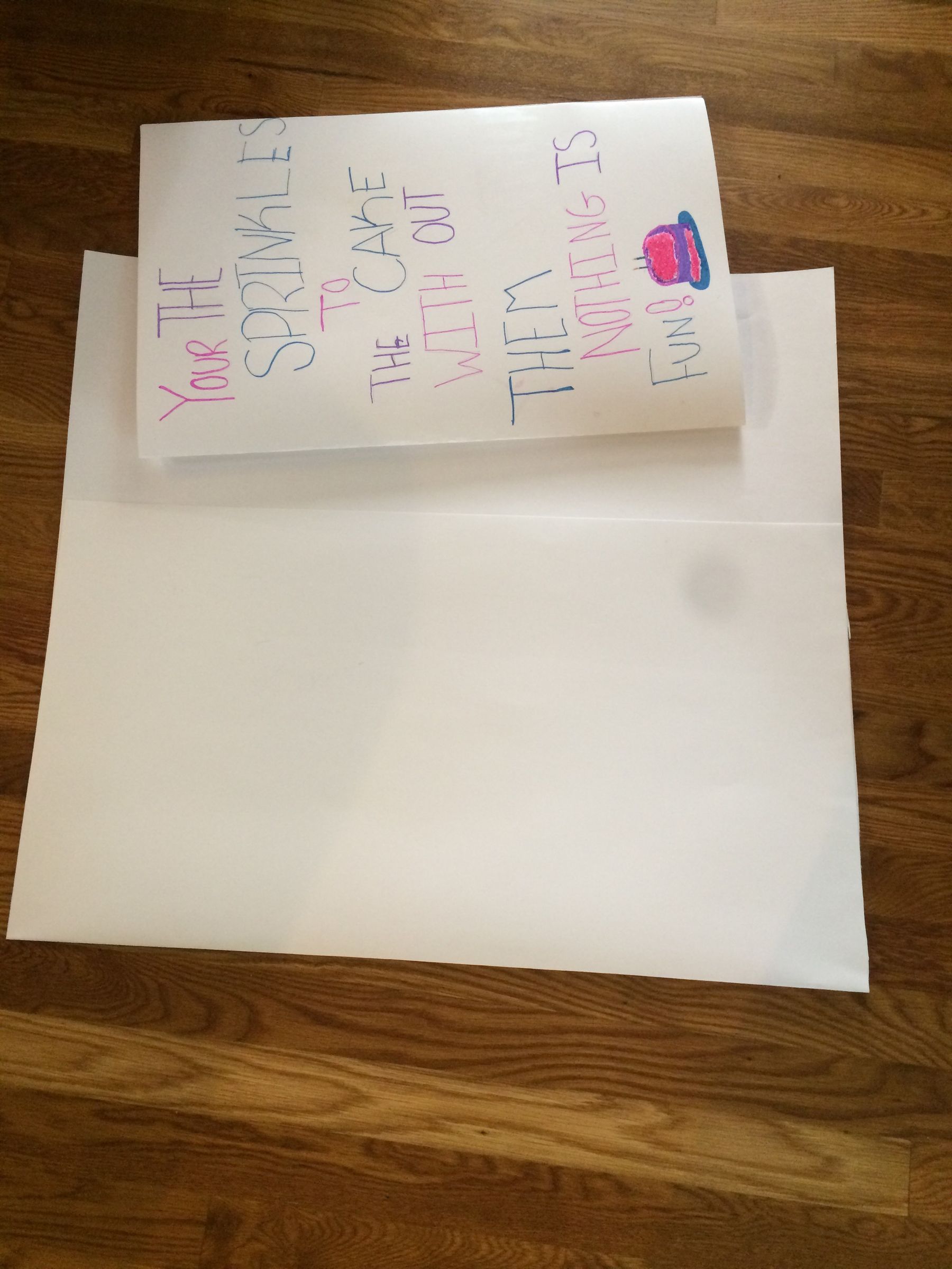 How to Make a Giant Poster Card : 8 Steps - Instructables