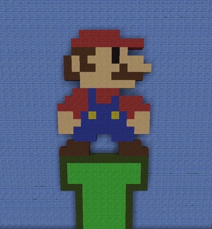 Minecraft 2d Mario : 3 Steps - Instructables
