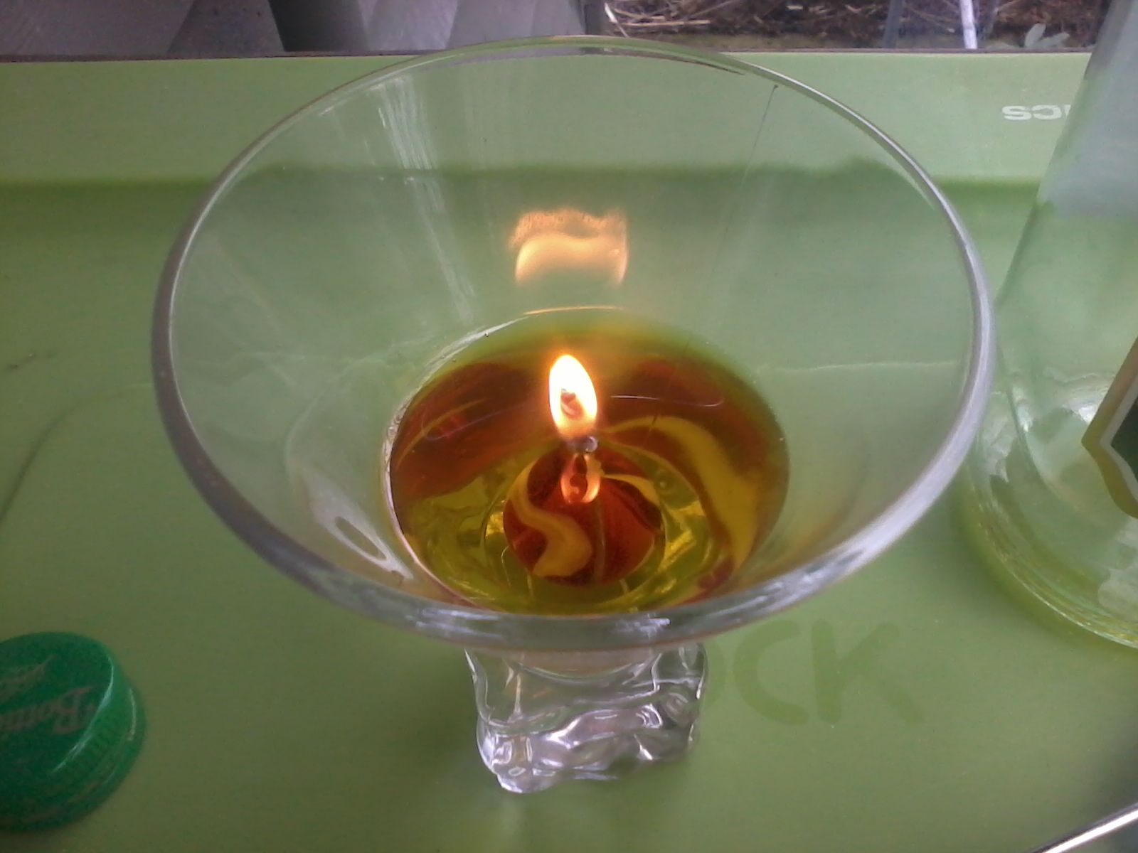 Simple Oil Lamp or Candle Using Household Oil and Hemp Wick - Instructables