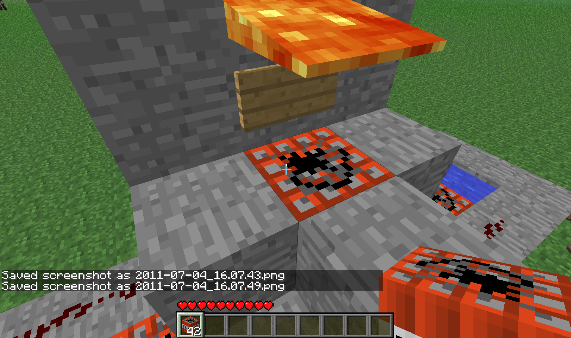 Minecraft Firework Contraption : 6 Steps - Instructables