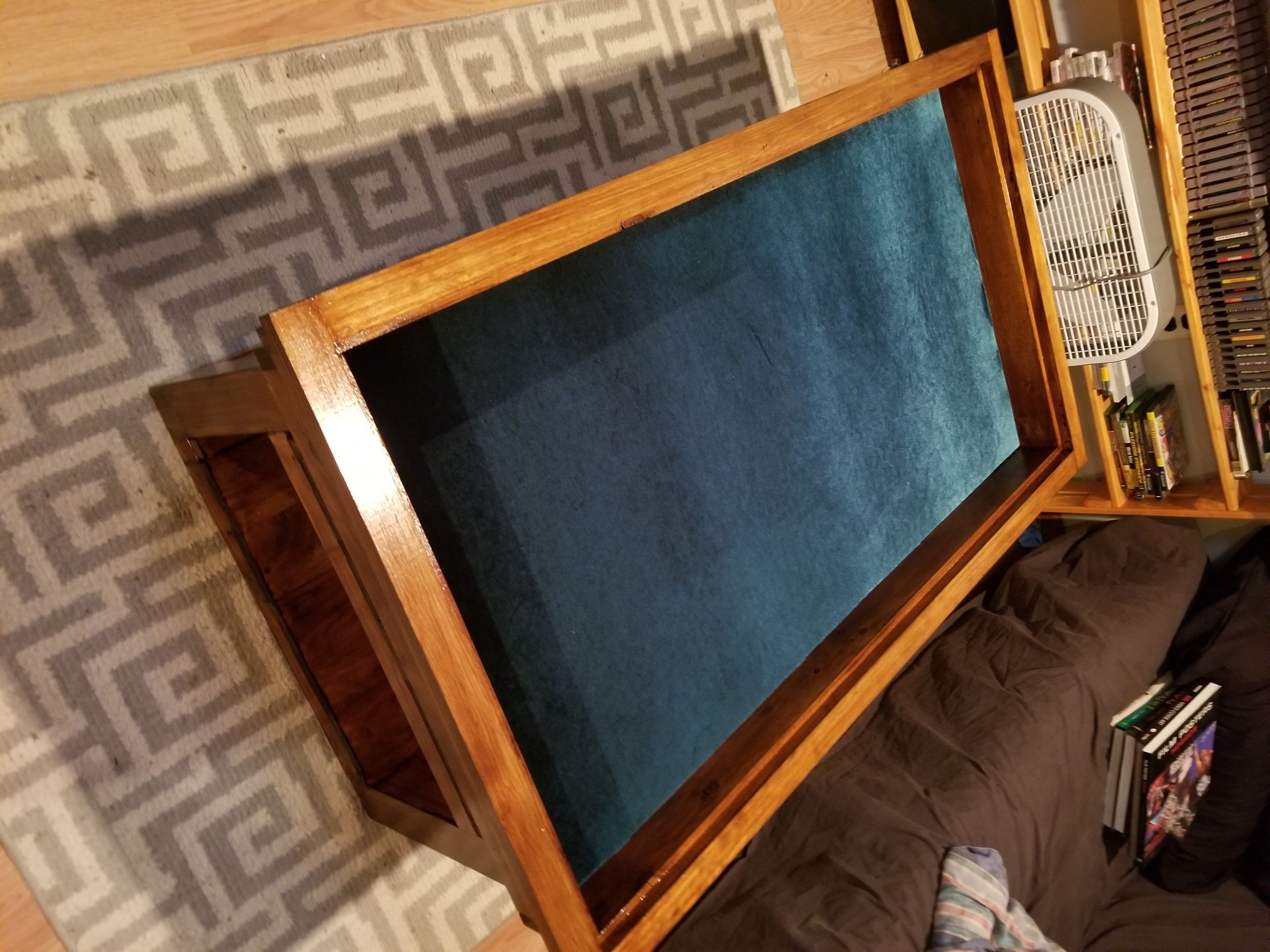 Gaming Coffee Table With Hidden Vault : 6 Steps (with Pictures ...