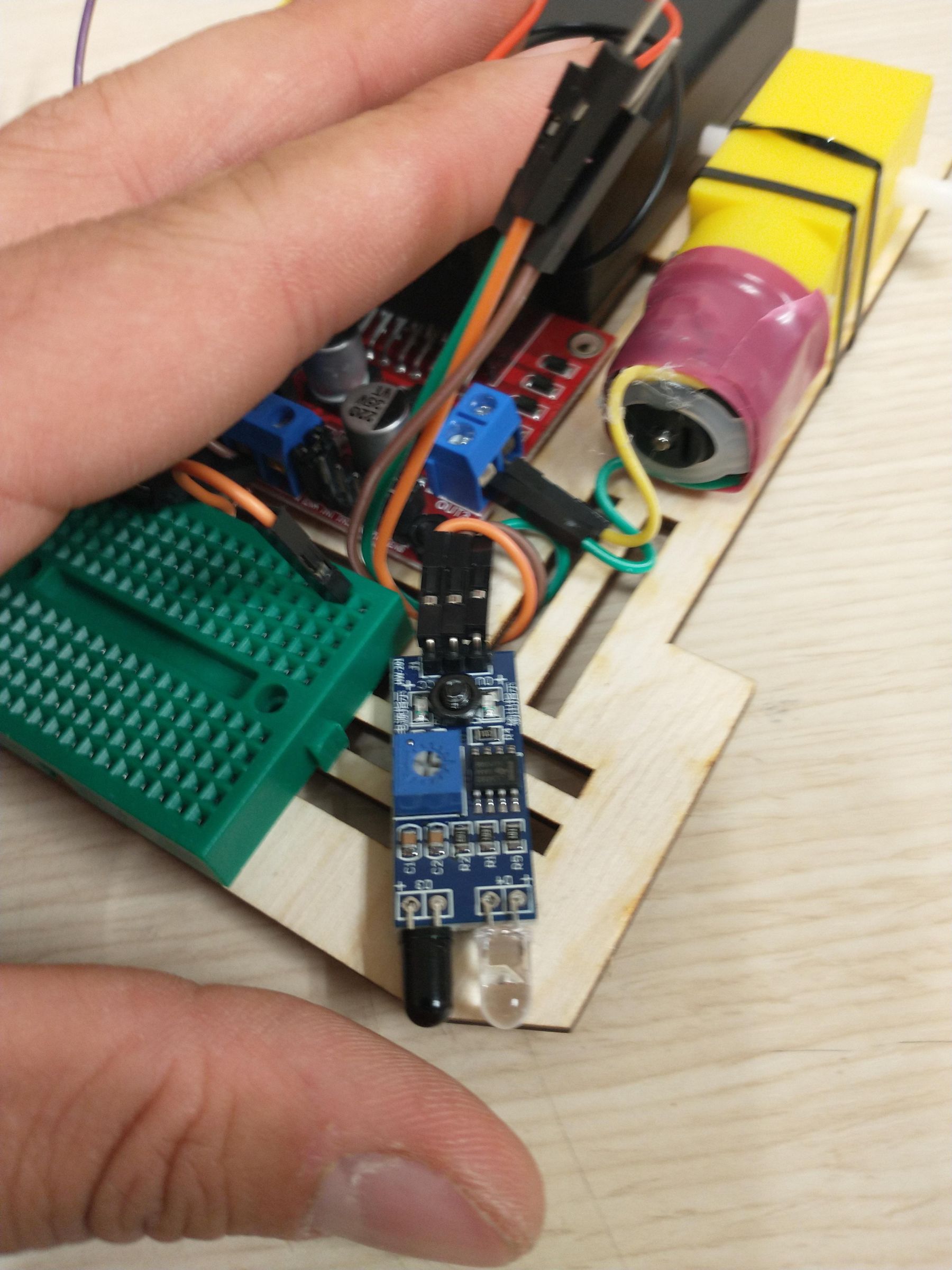 Autonomous Robot Racer: Analog Mode (no Microcontroller Needed) : 8 ...