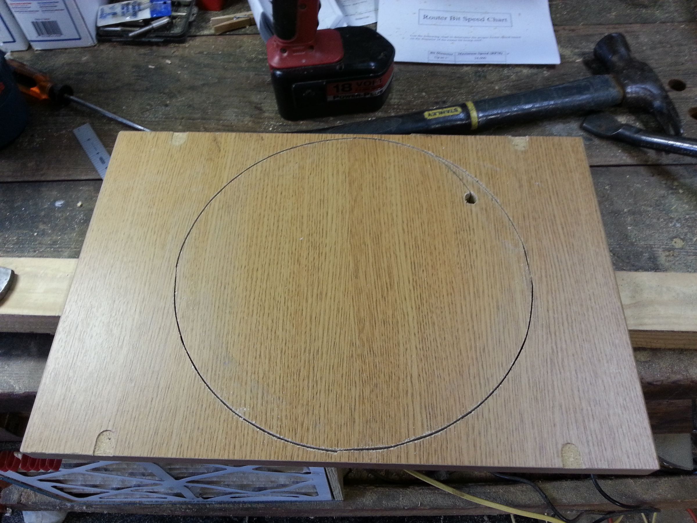 Add a Router Table With Dust Collector to Your Table Saw : 7 Steps ...