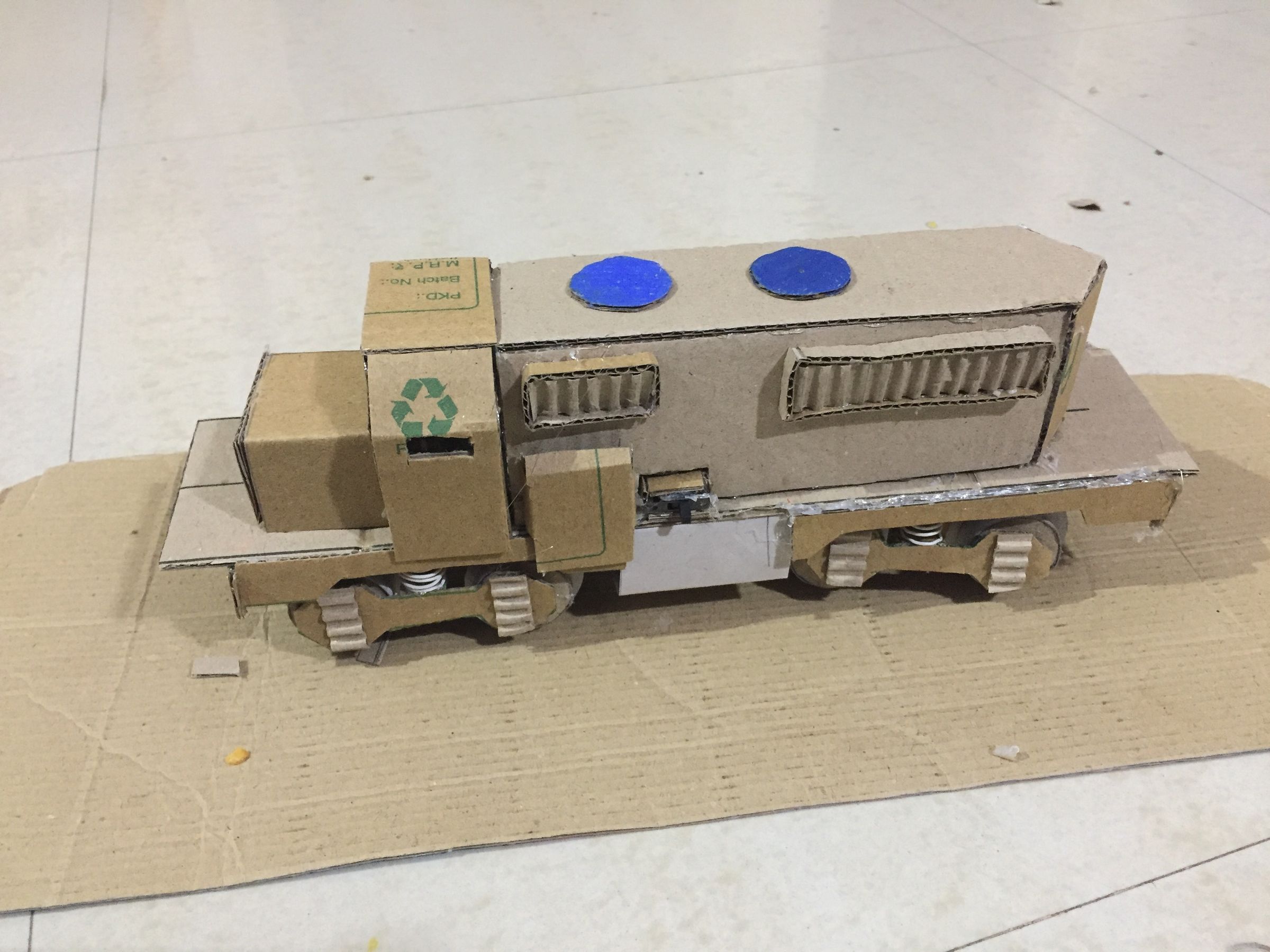 DIY Cardboard Train Engine : 5 Steps (with Pictures) - Instructables