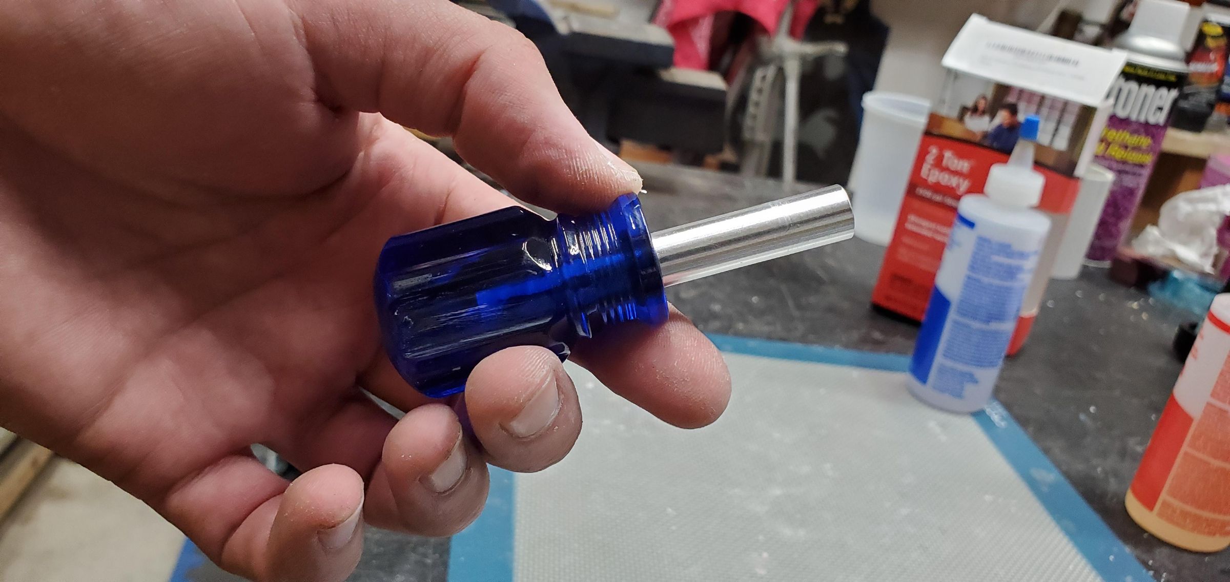 Epoxy Resin Screwdriver/Nut Driver From Silicone Mold Making to Casting ...