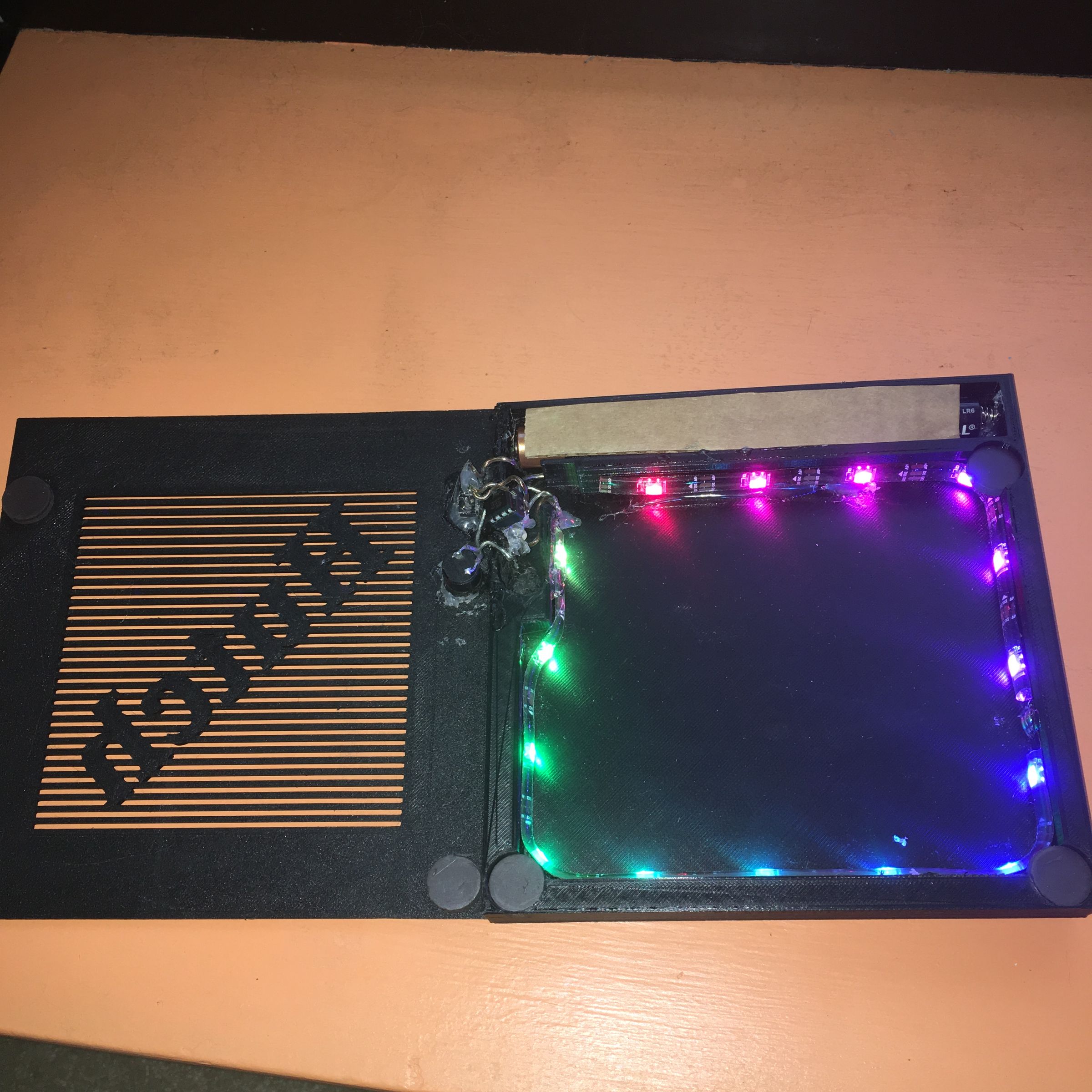 3D Printed LED Wall Sign : 3 Steps - Instructables