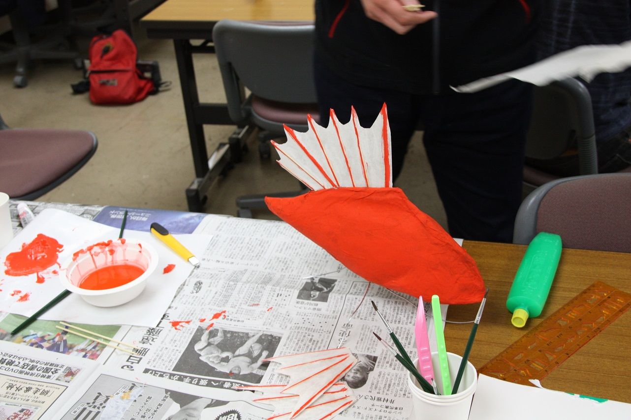 Create Fish Artifacts for Parade in Kanda Festival With Handicraft & 3D ...