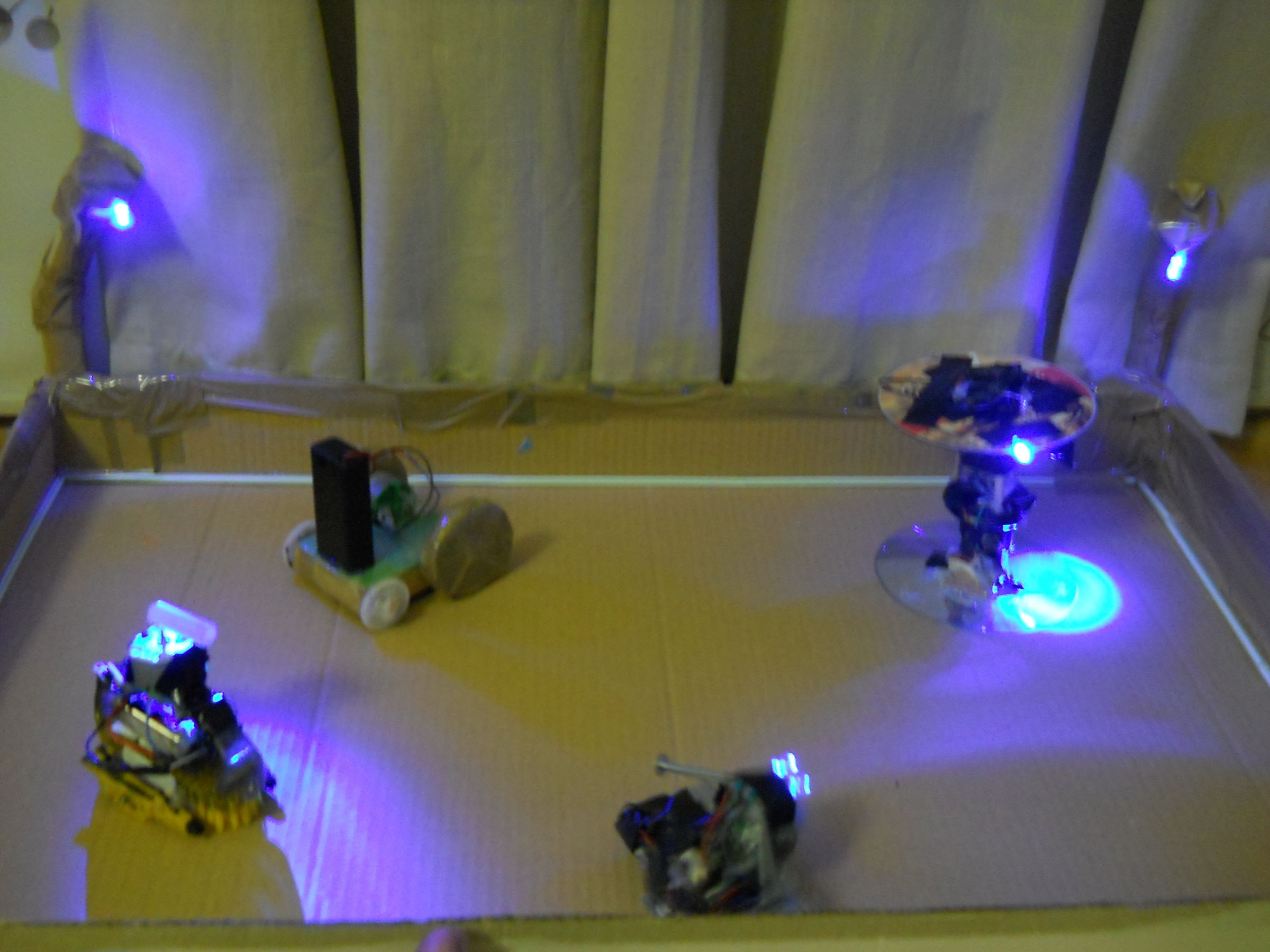 The Rainbow LED Rotator Robot : 3 Steps - Instructables