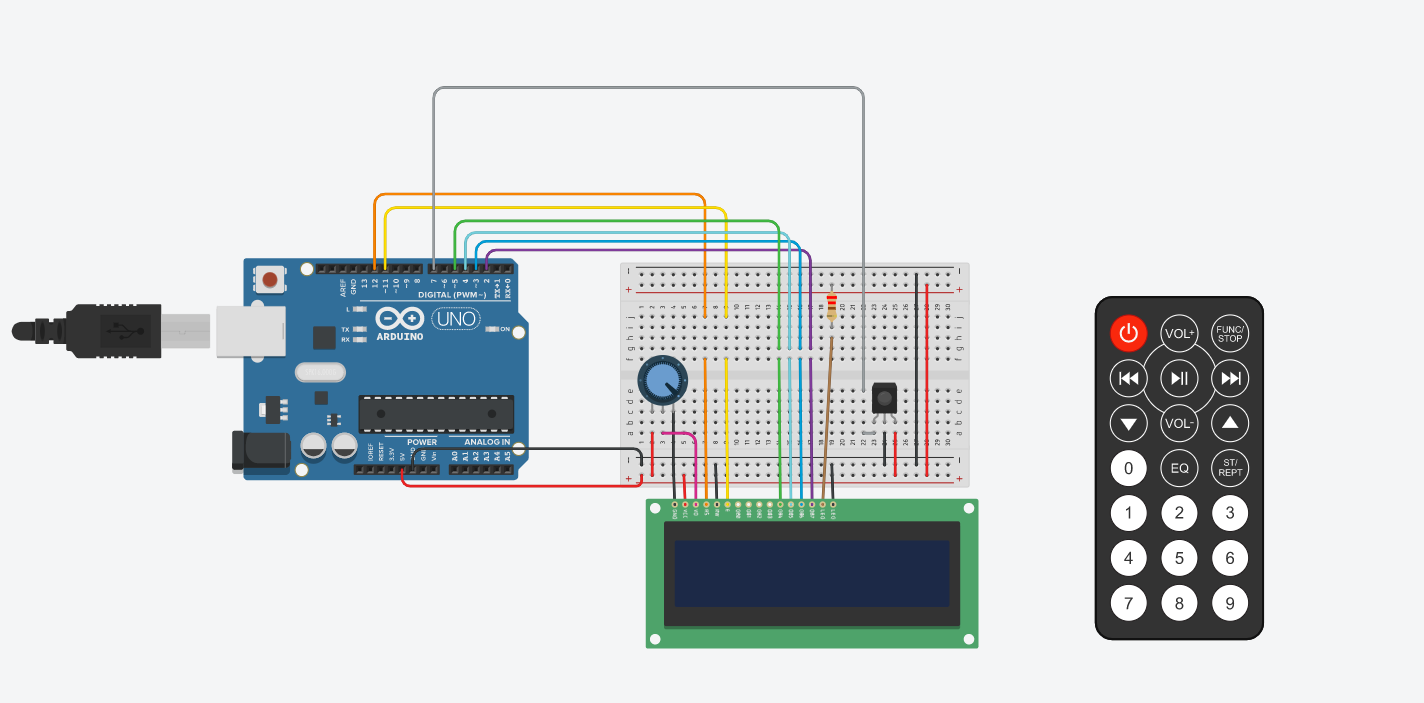 Arduino IR Sensor and Remote With LCD : 4 Steps - Instructables