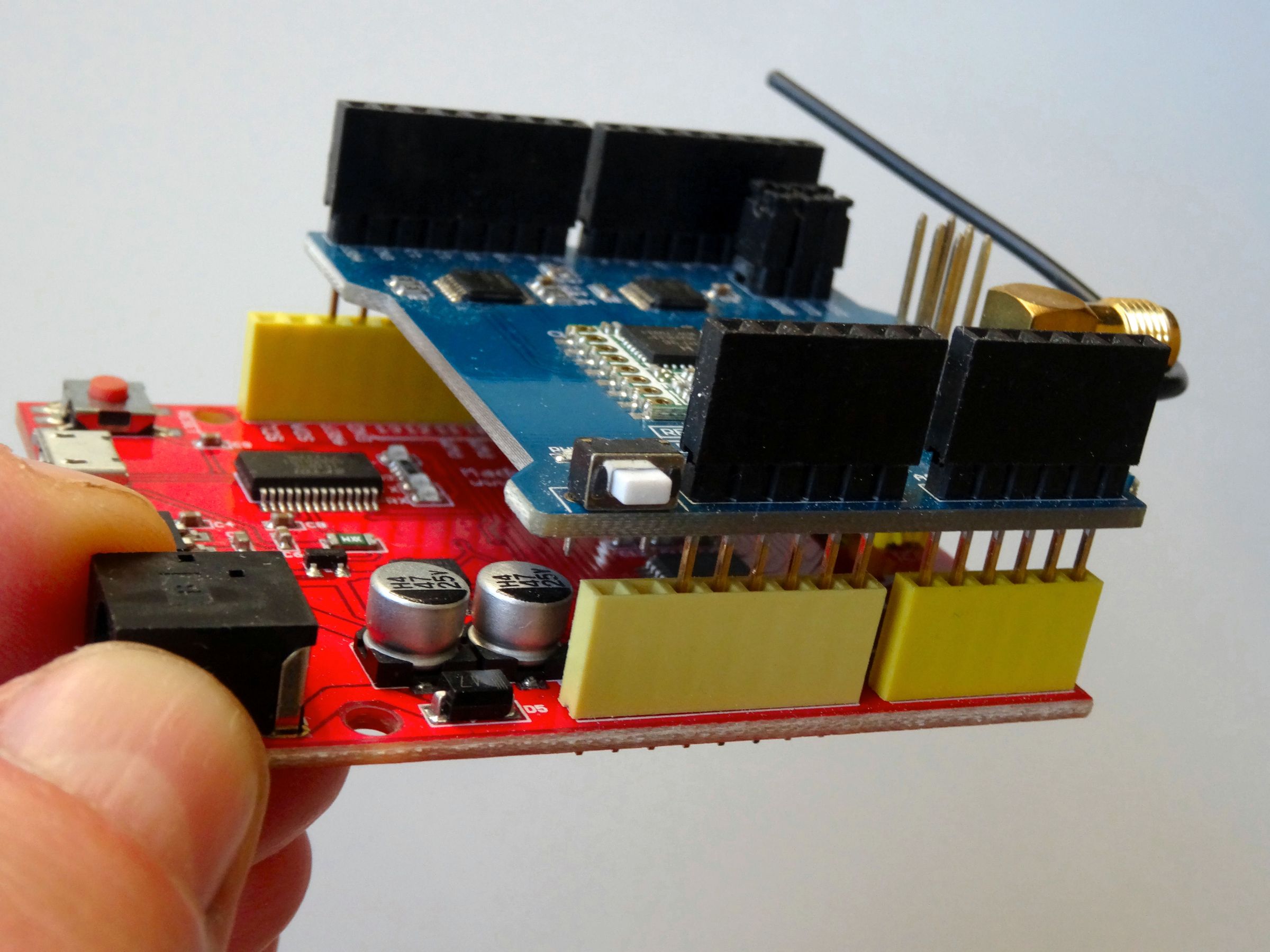 Arduino and Visuino: Long Distance Remote Light Sensor With RFM95W ...